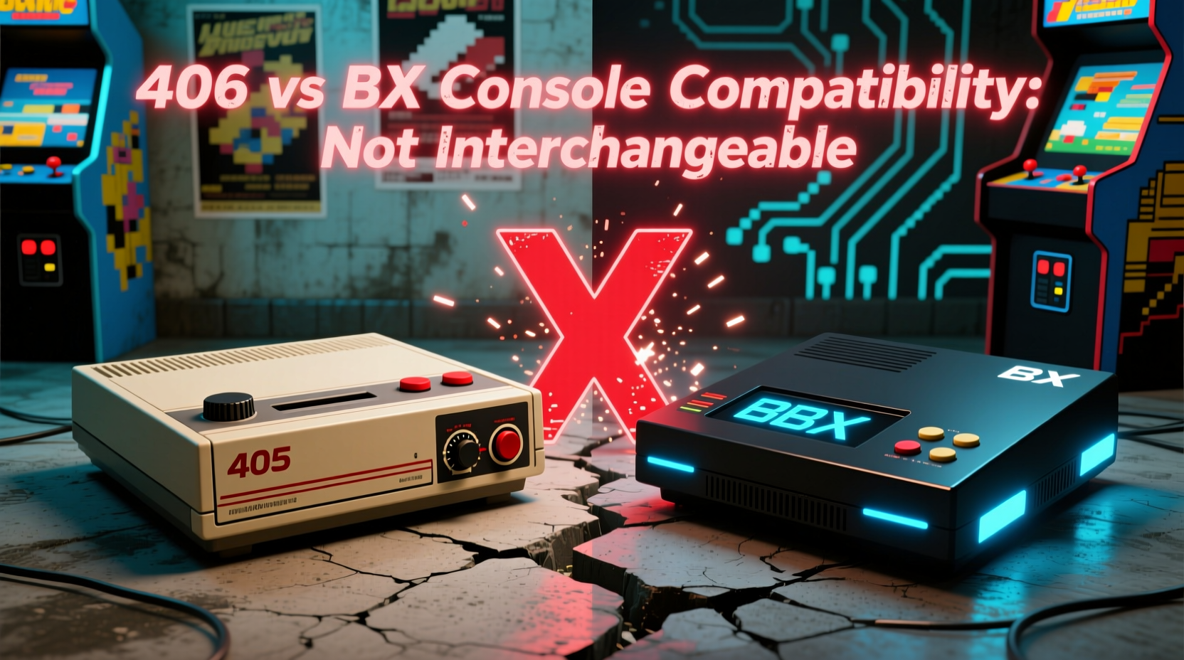 405 vs BX Console Compatibility: Not Interchangeable