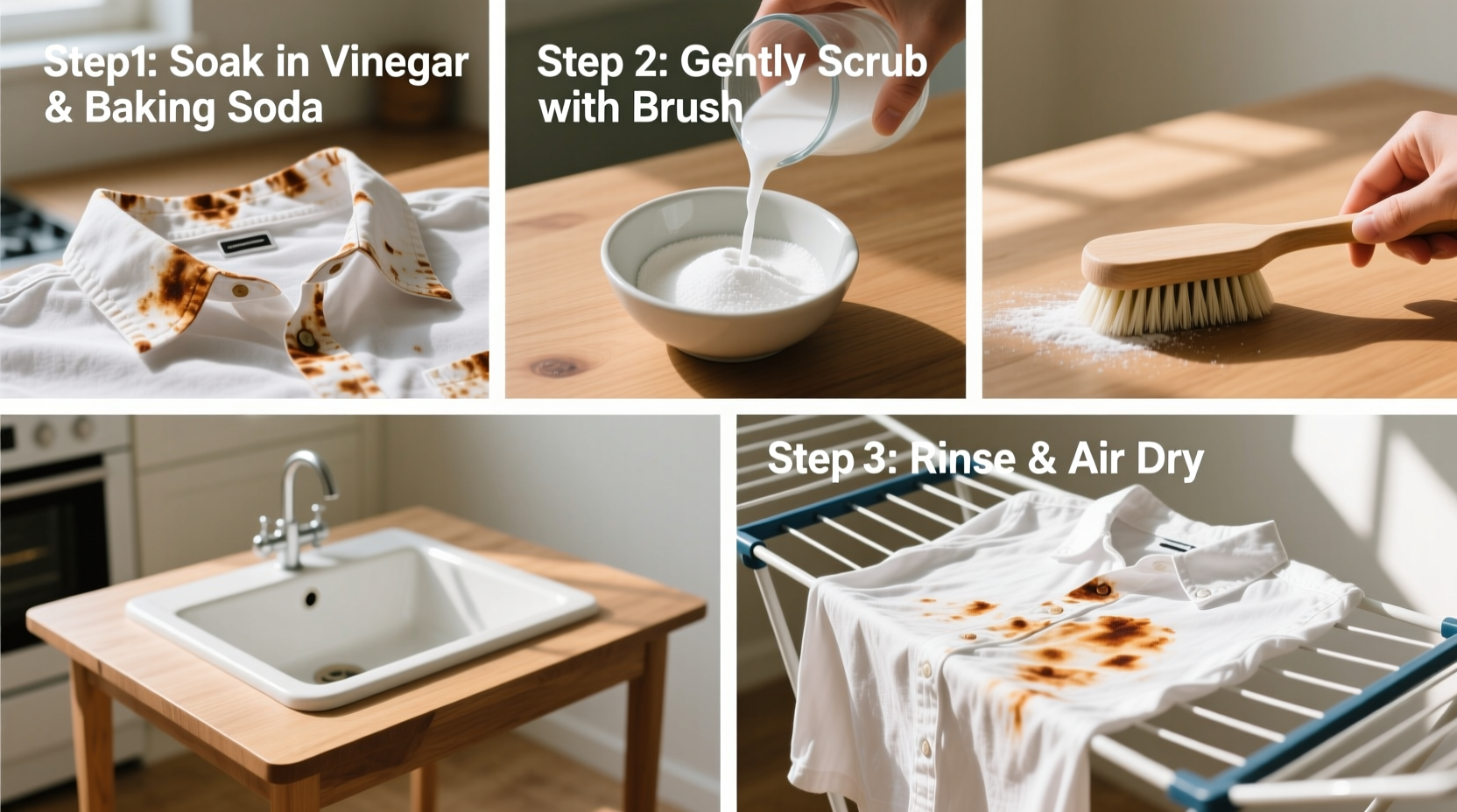 Effective Methods To Remove Rust Stains From Clothes A Step By Step Guide