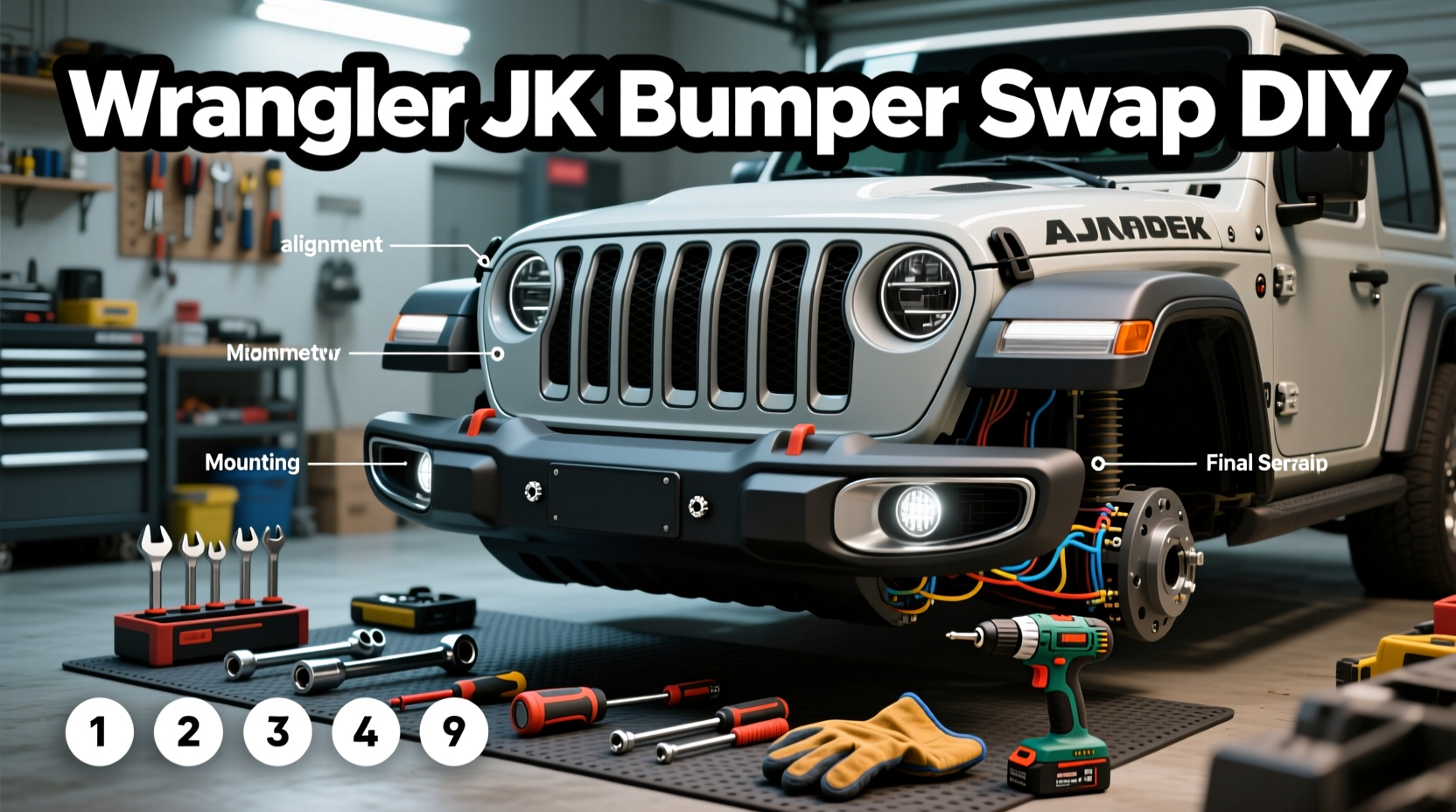 Wrangler JK Bumper Swap DIY: Full Step-by-Step Guide