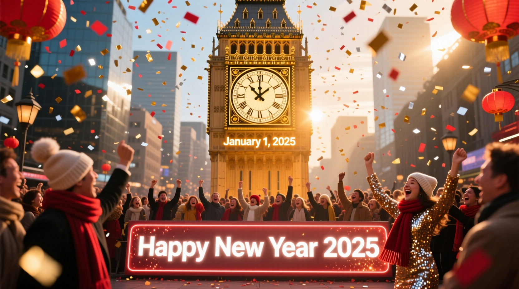 New Year 2025: January 1 Is the Date
