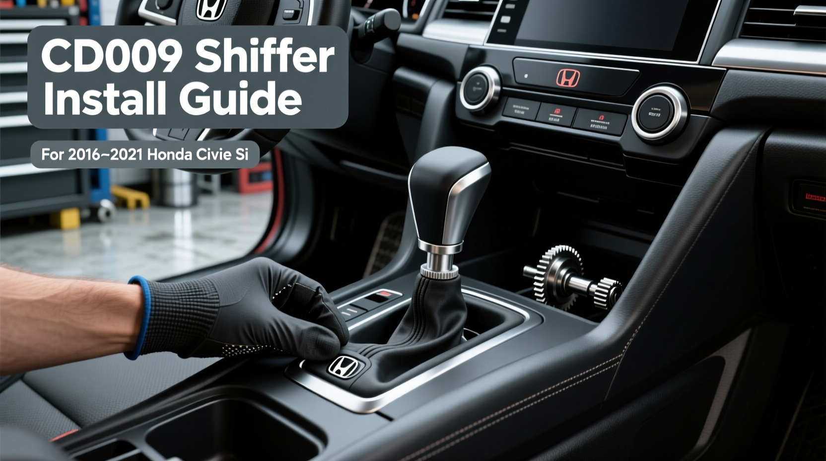CD009 Shifter Honda Civic Si Install Guide (2016–2021)