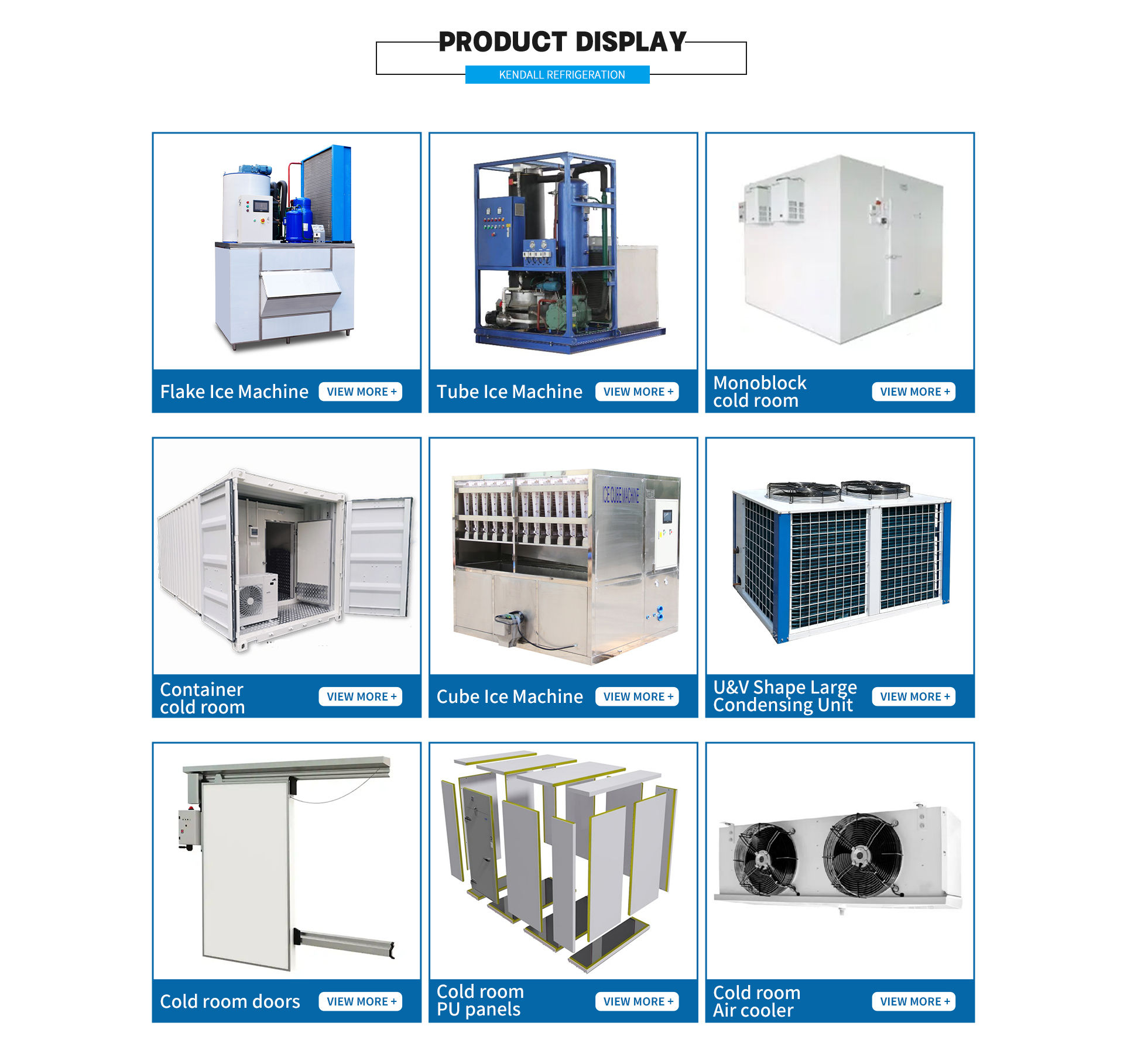 Shanghai Kendall Electromechanical Equipment Co., Ltd. - Cold Rooms ...