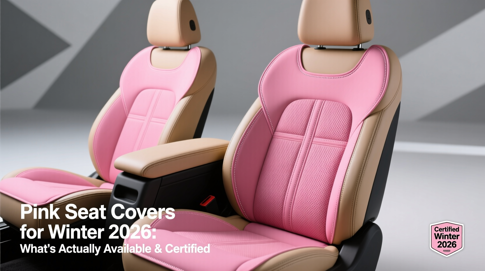Pink Seat Covers for Winter 2026: What’s Actually Available & Certified