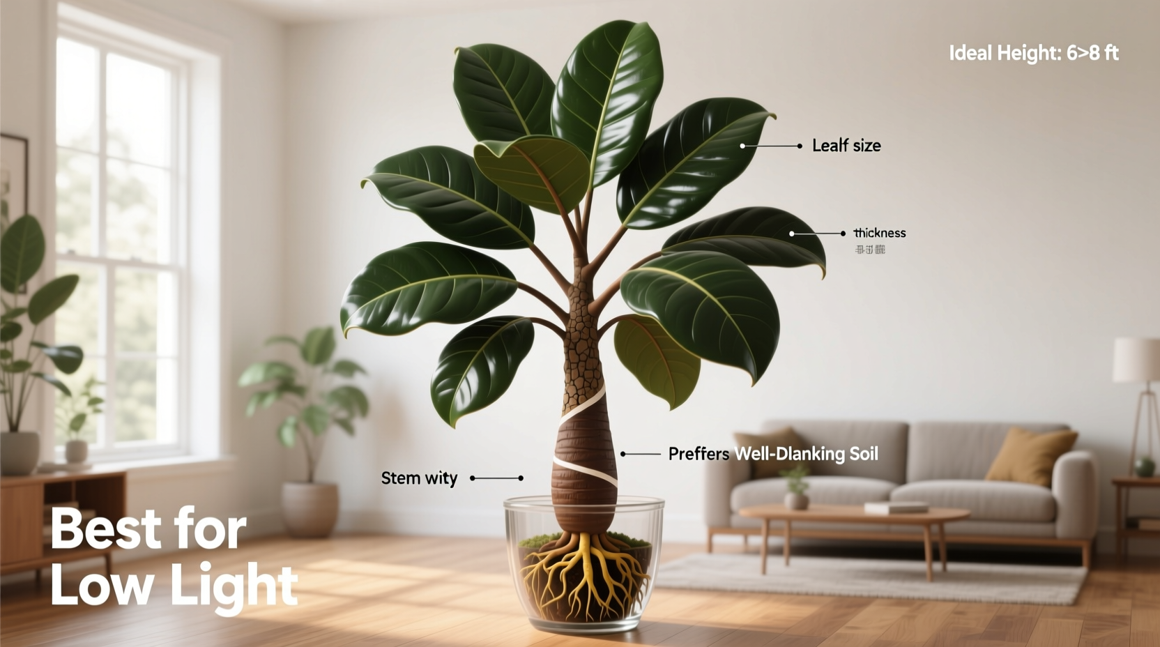 How to Choose the Best Rubber Tree Wu for Your Indoor Space
