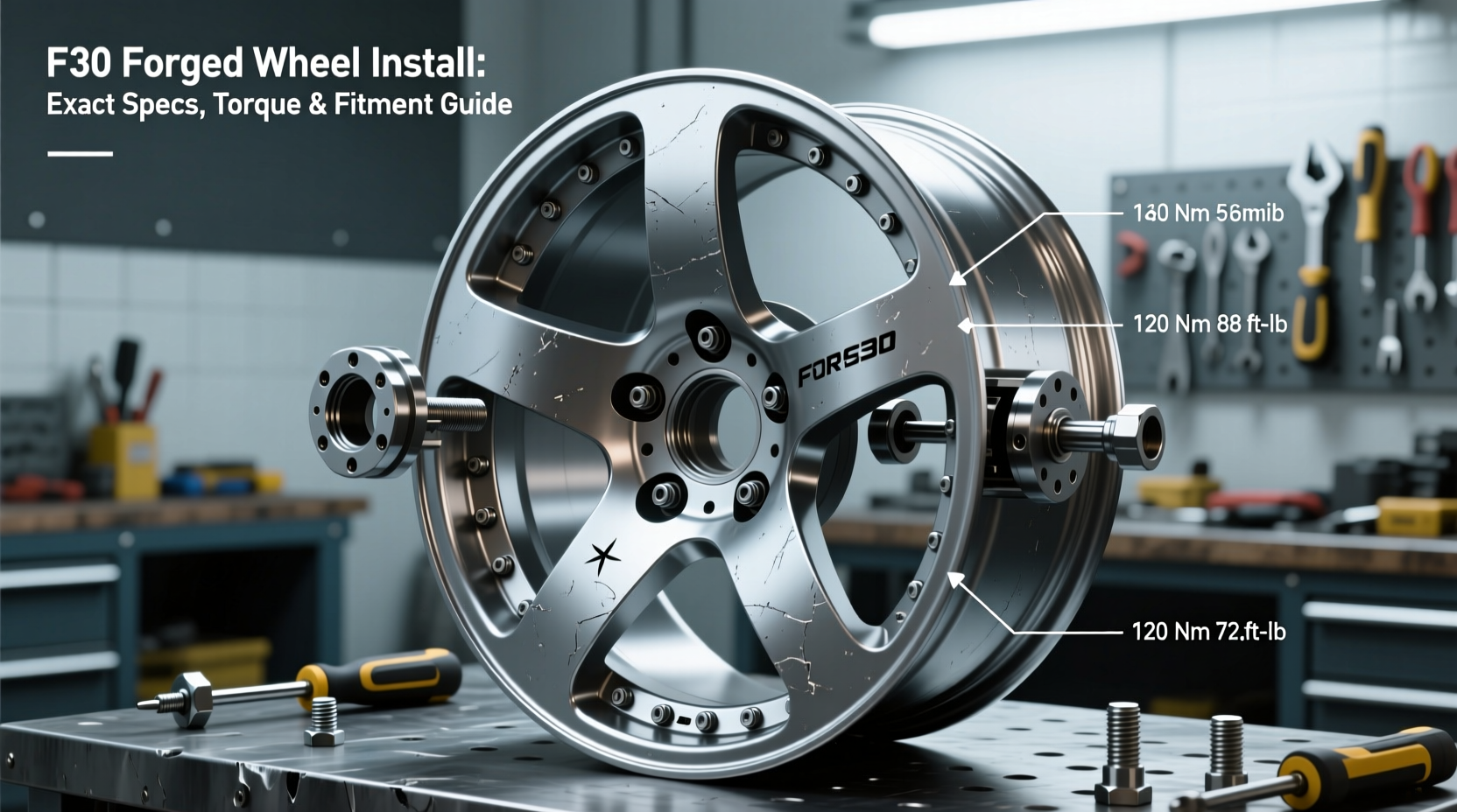 F30 Forged Wheel Install: Exact Specs, Torque & Fitment Guide