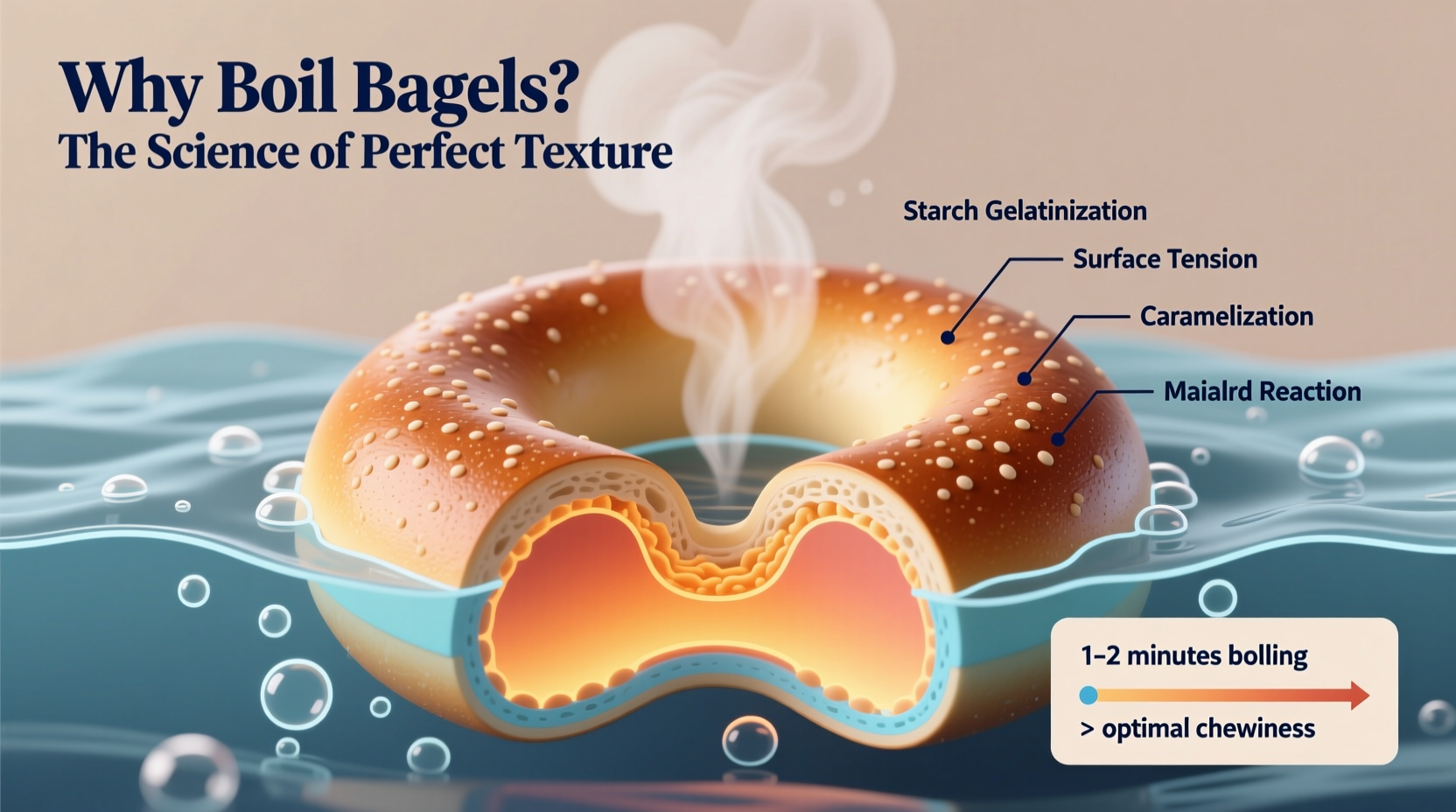 Why Boil Bagels Understanding The Science Perfect Texture