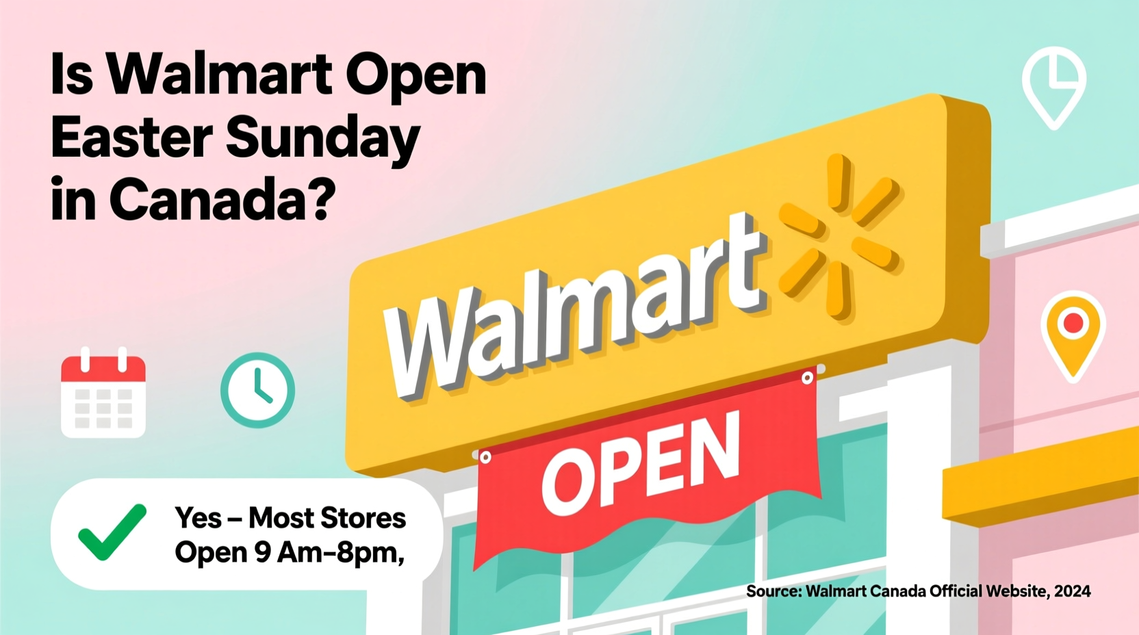 Is Walmart Open Easter Sunday in Canada?