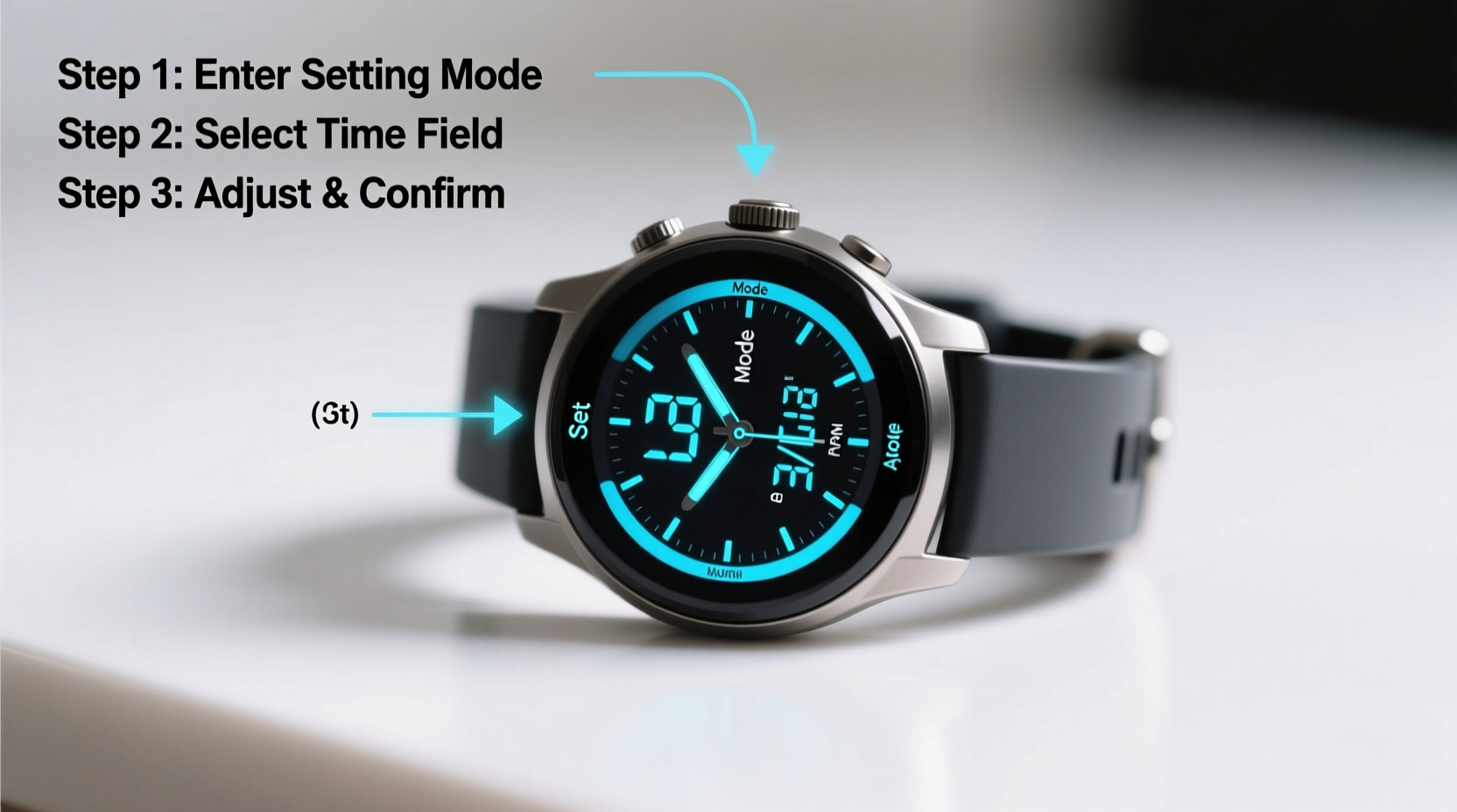Mastering Your Digital Watch A Step By Step Guide To Changing The Time ...
