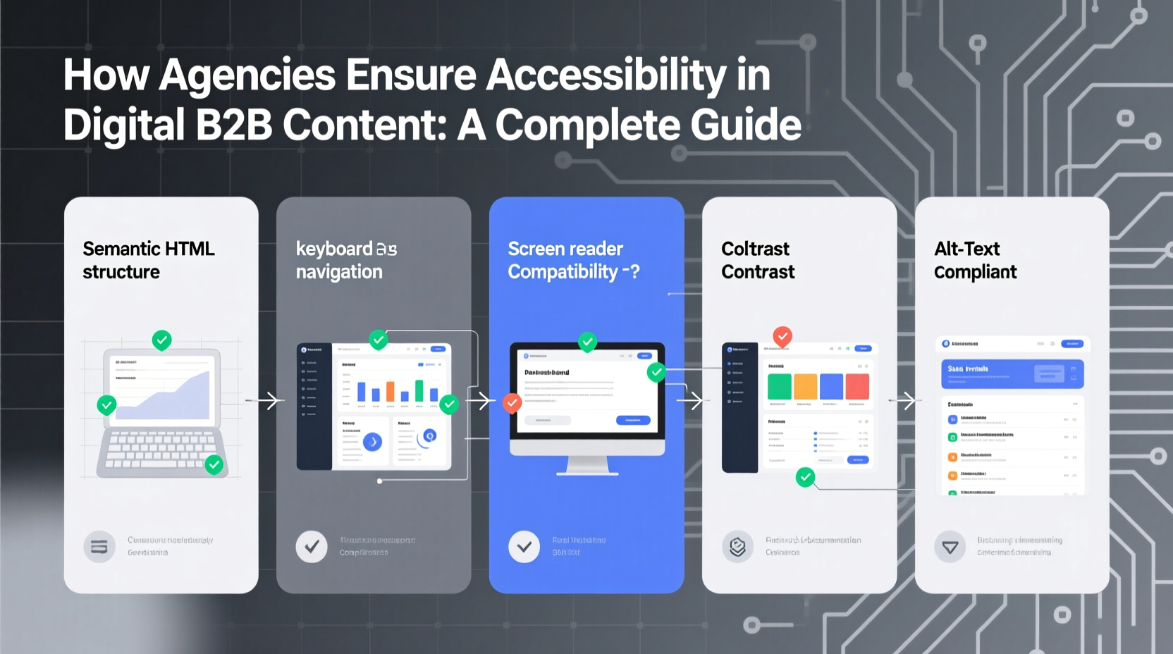 How Agencies Ensure Accessibility in Digital B2B Content: A Complete Guide