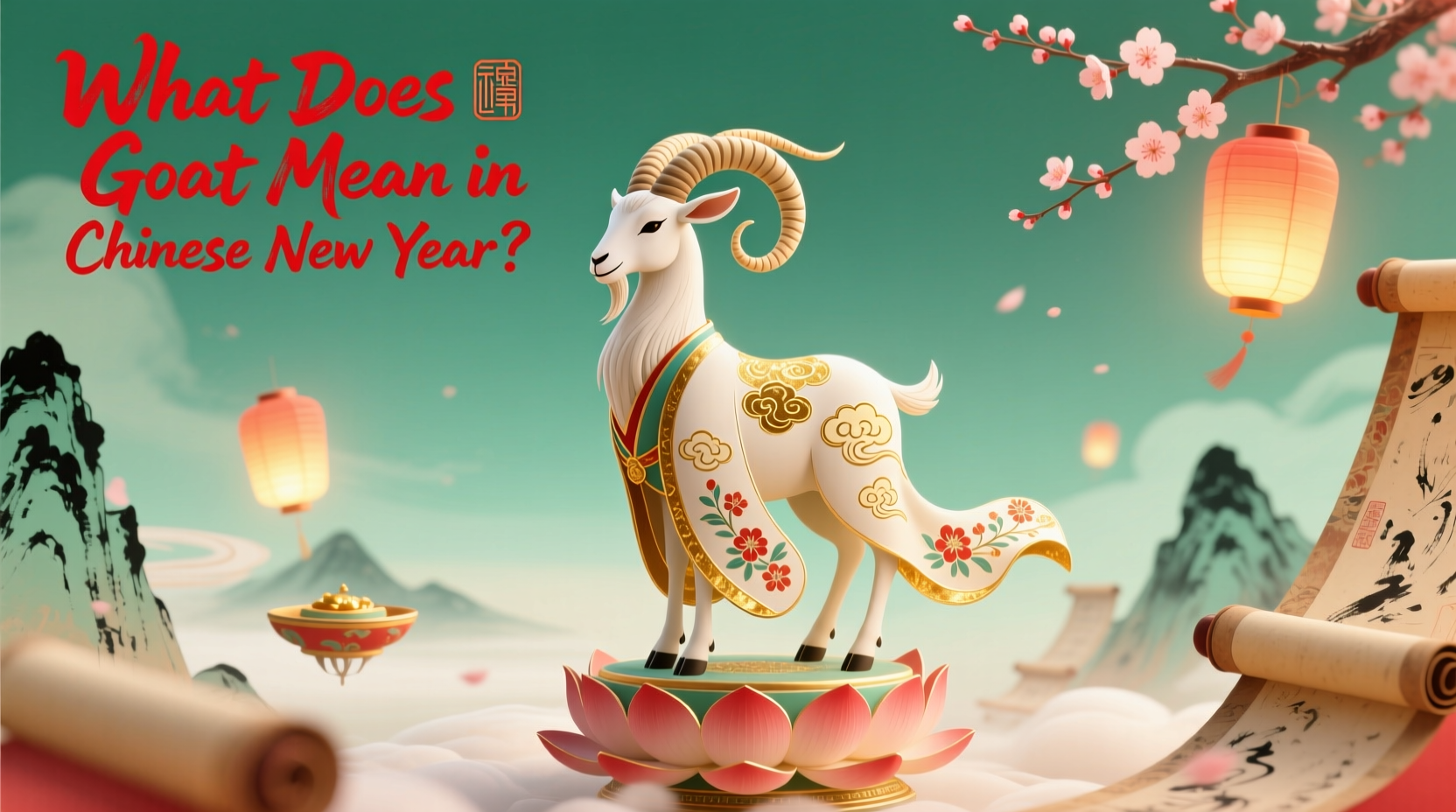 What Does the Goat Mean in Chinese New Year?