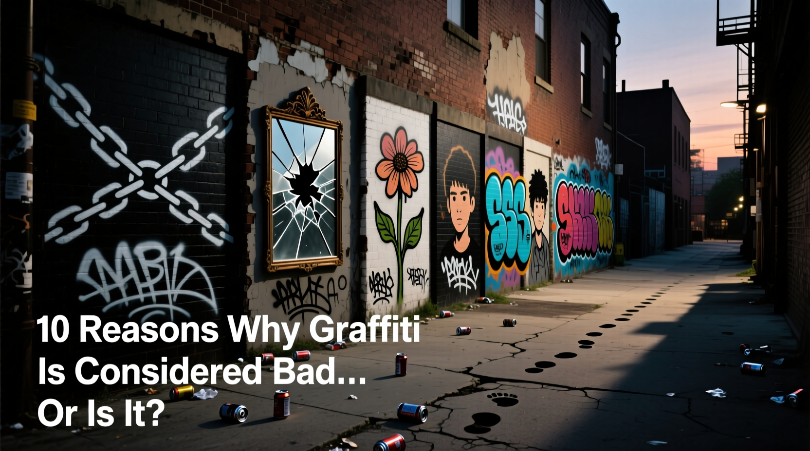 10 Reasons Why Graffiti Is Considered Bad Or Is It