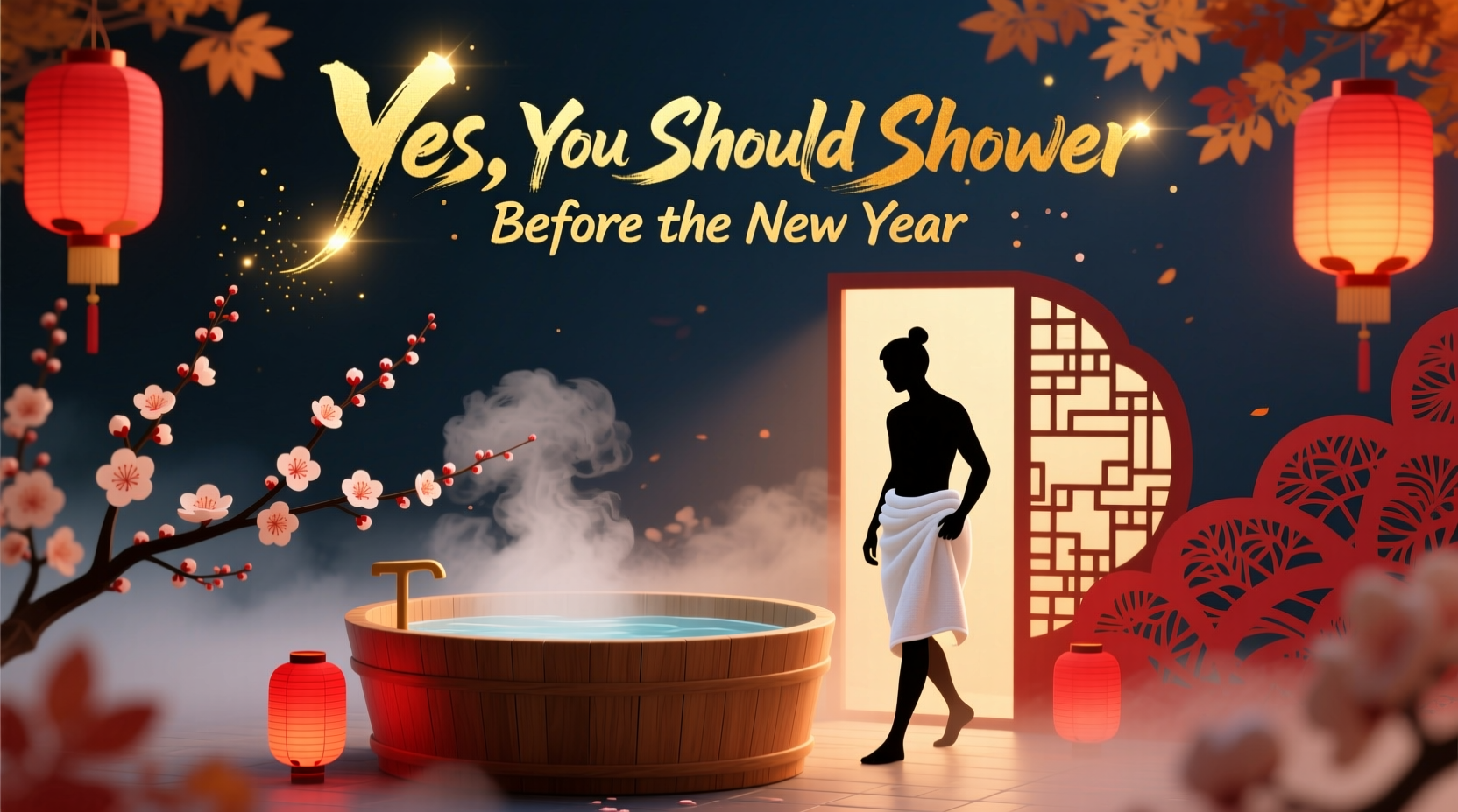 Yes, You Should Shower Before the New Year
