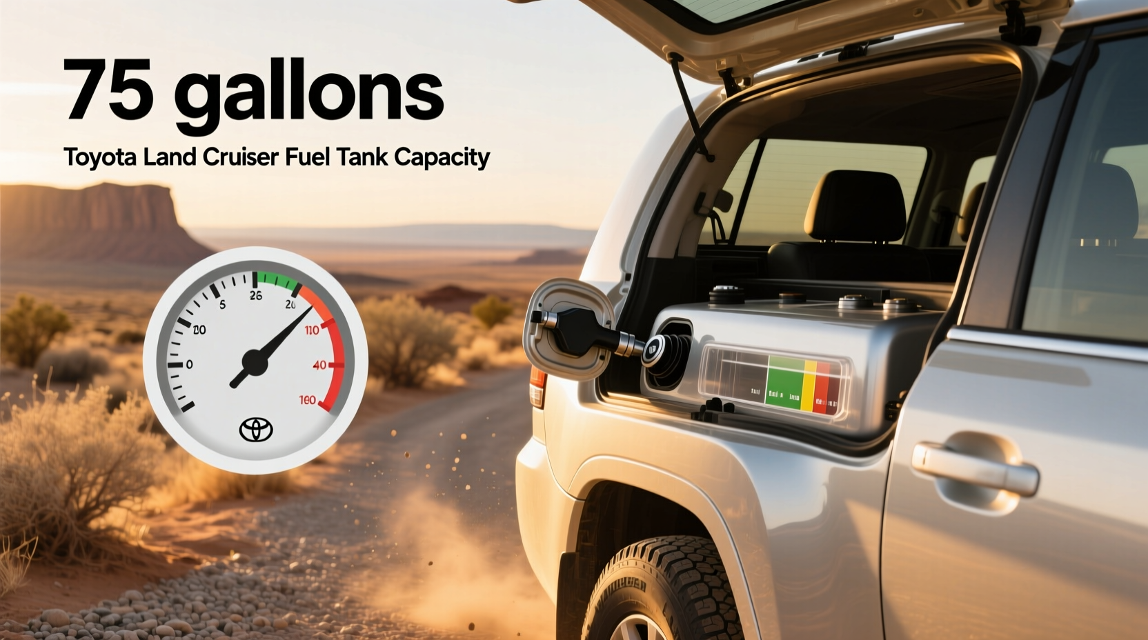 How to Choose Toyota Land Cruiser Fuel Tank Size: Buying Guide