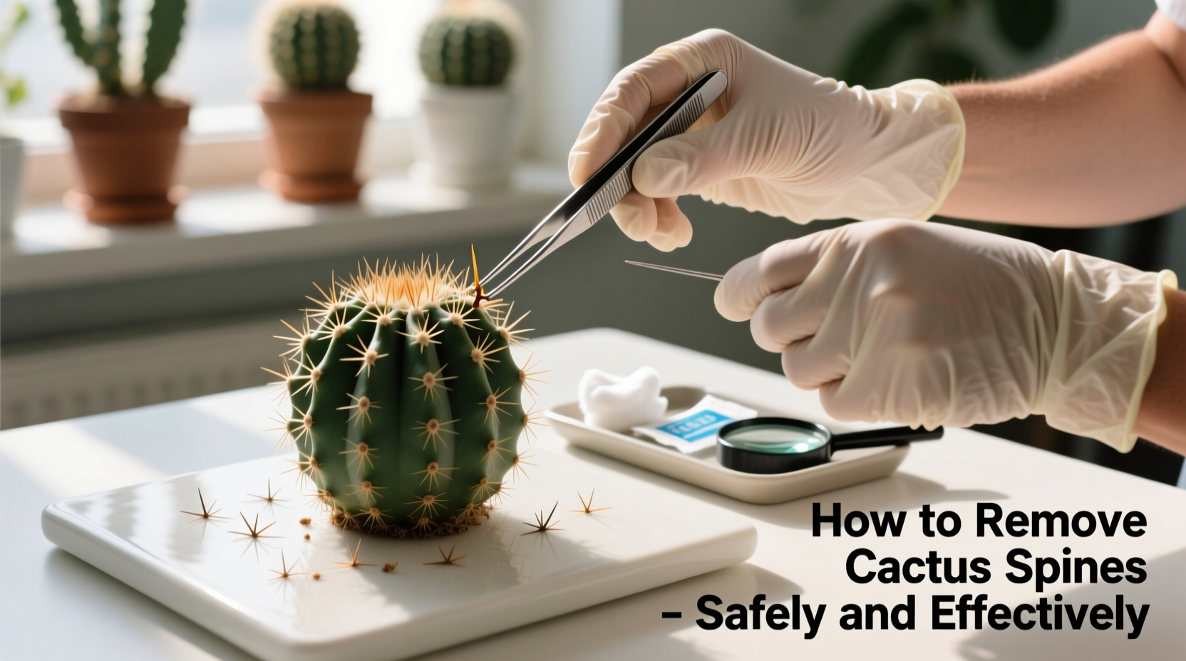 How to Remove Cactus Spines Safely and Effectively