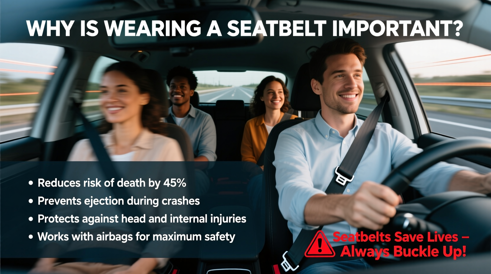 Why Is Wearing A Seatbelt Important Safety Facts