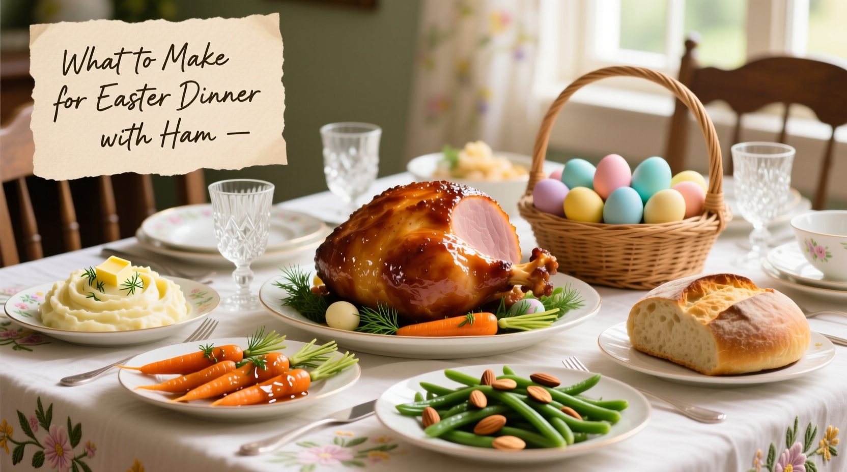 What to Make for Easter Dinner with Ham