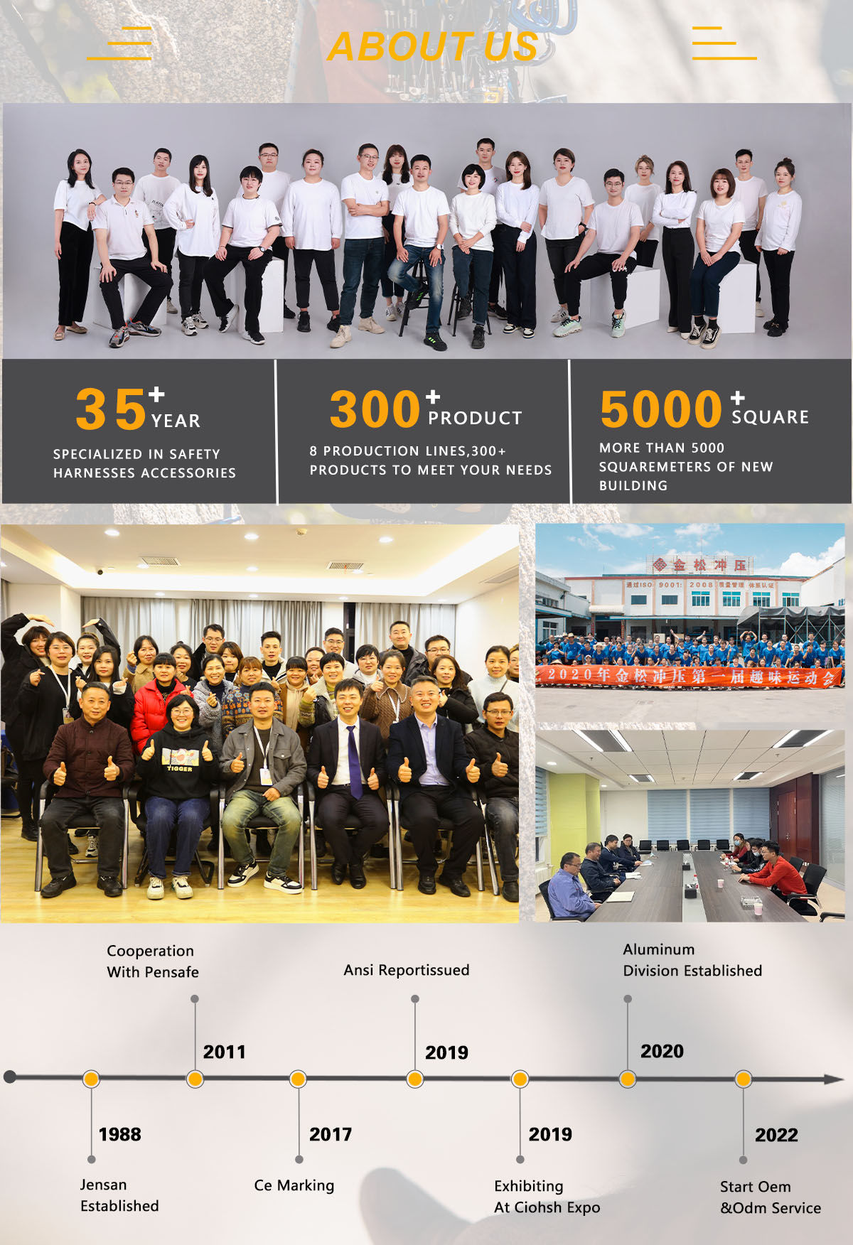 Ninghai Jinsong Stamping Co., Ltd. - Steel Carabiners, Aluminum Carabiners