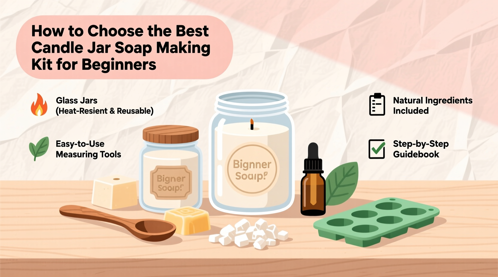 How to Choose the Best Candle Jars Soap Making Kit for Beginners