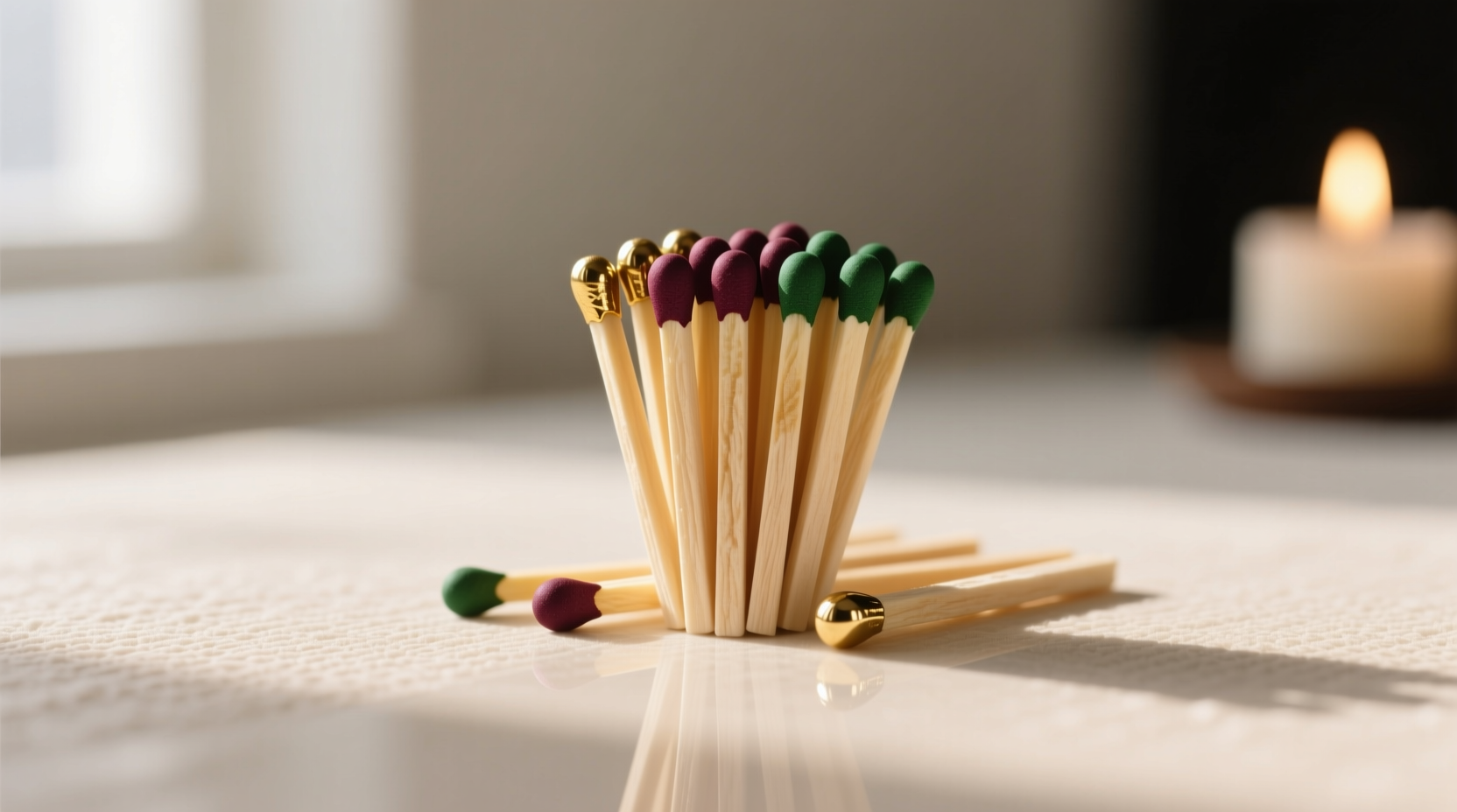 Decorative Matches: Safe Styling for Home Ambiance & Candle Lighting
