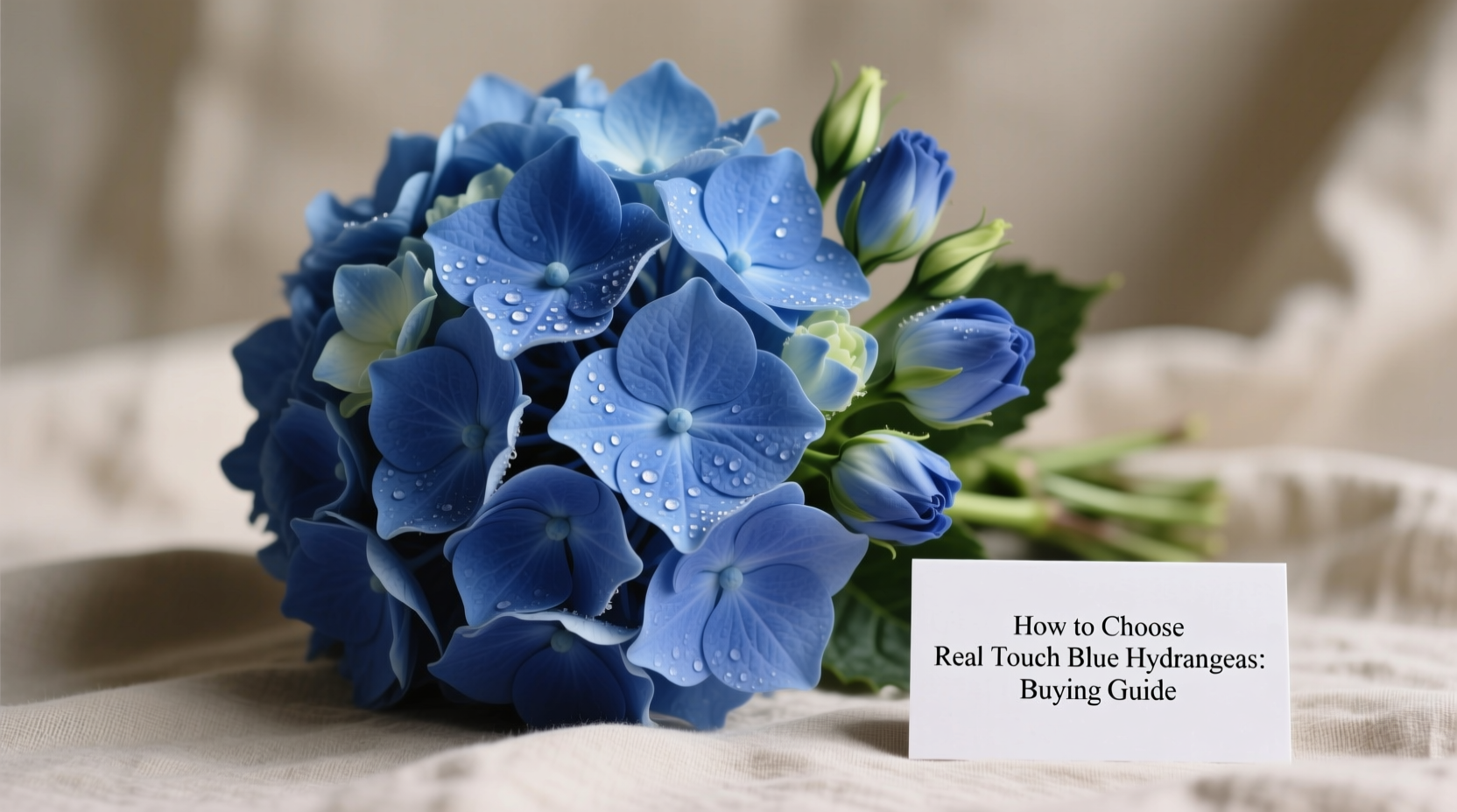 How to Choose Real Touch Blue Hydrangeas: Buying Guide