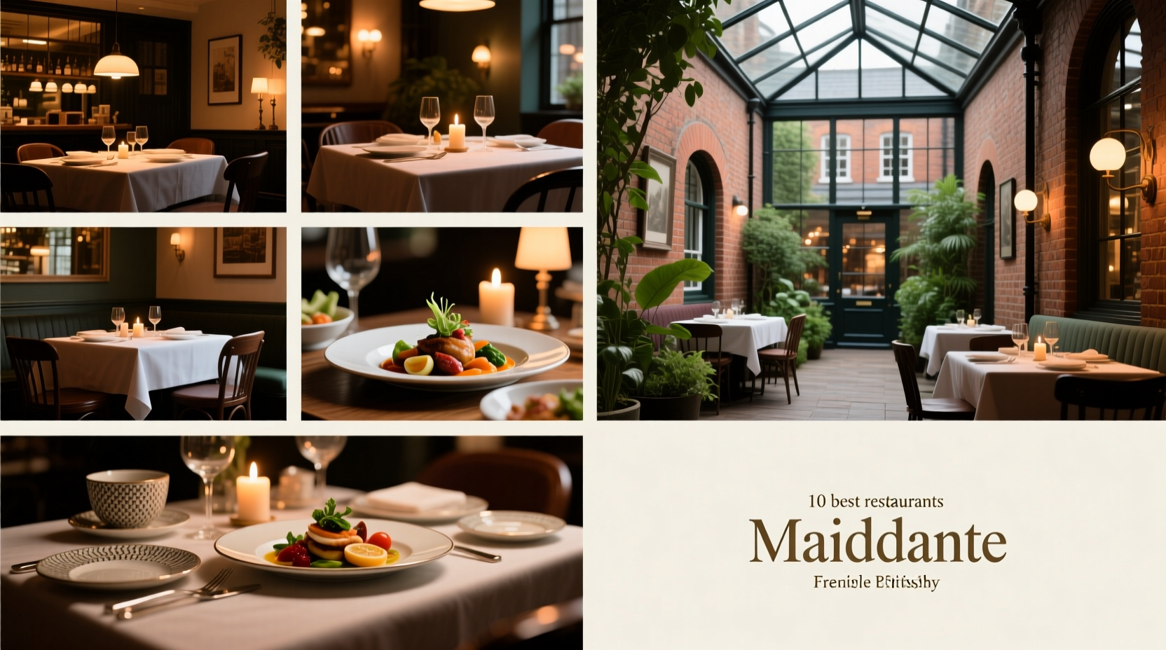 10 Best Restaurants In Maidstone For A Stand Out Dining Experience