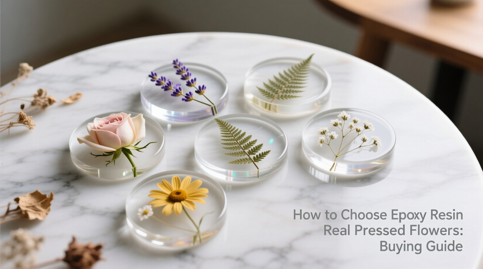 How to Choose Epoxy Resin Real Pressed Flowers: Buying Guide