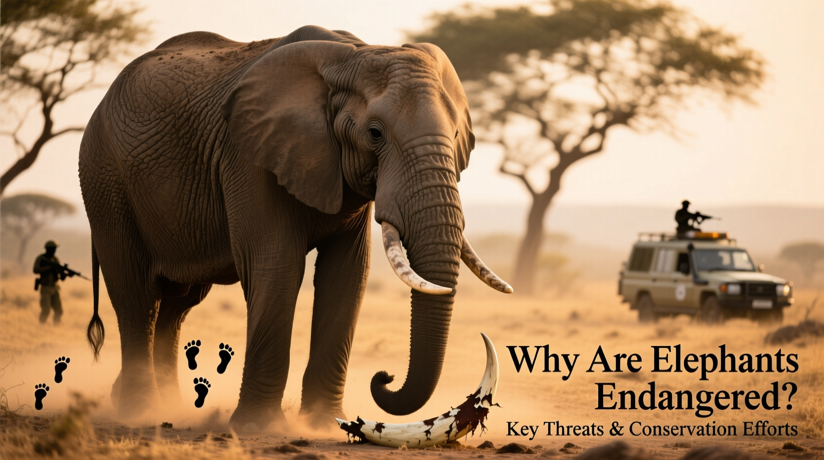 Why Are Elephants Endangered Key Threats Conservation