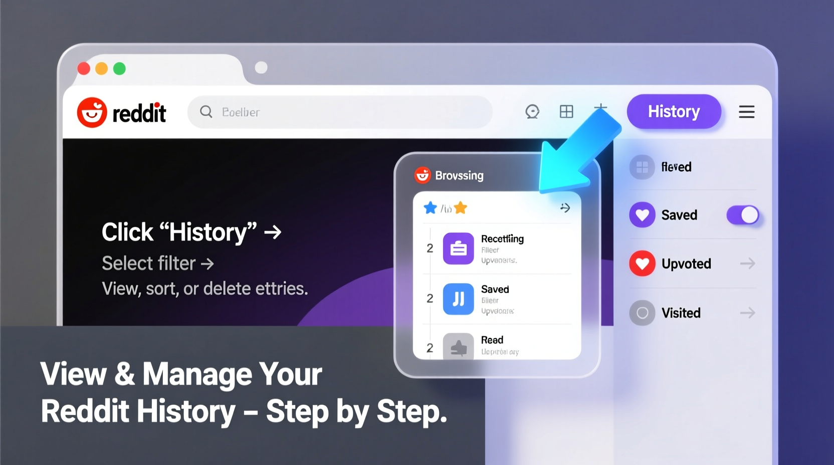 How To Easily View And Manage Your Reddit History On Pc A Step By Step ...
