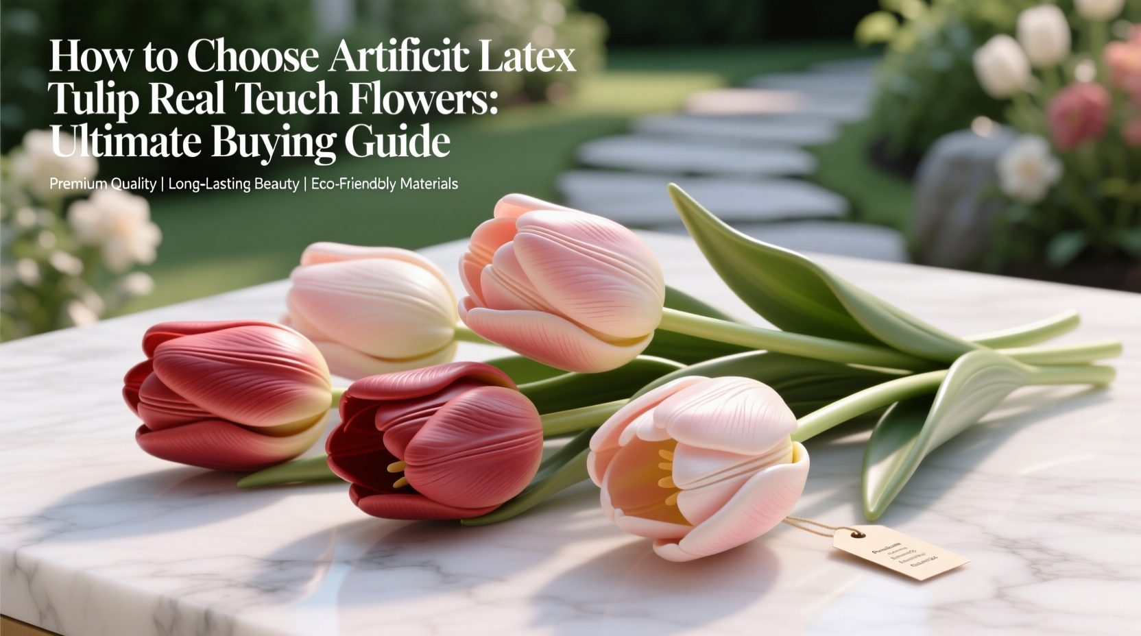 How to Choose Artificial Latex Tulip Real Touch Flowers: Ultimate ...