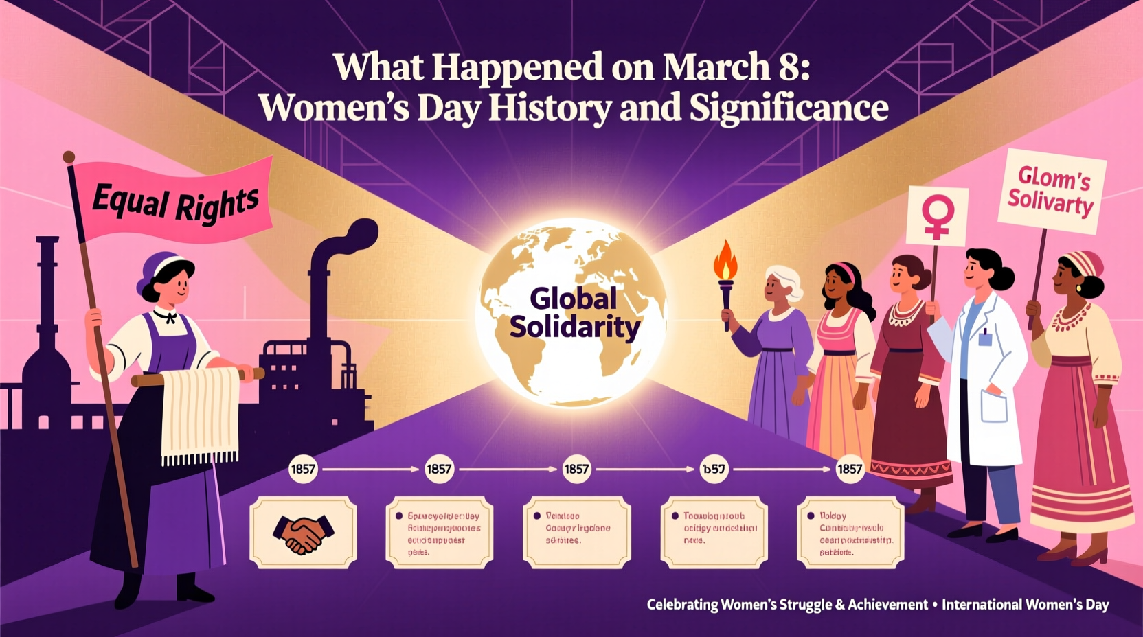 What Happened on March 8: Women's Day History and Significance