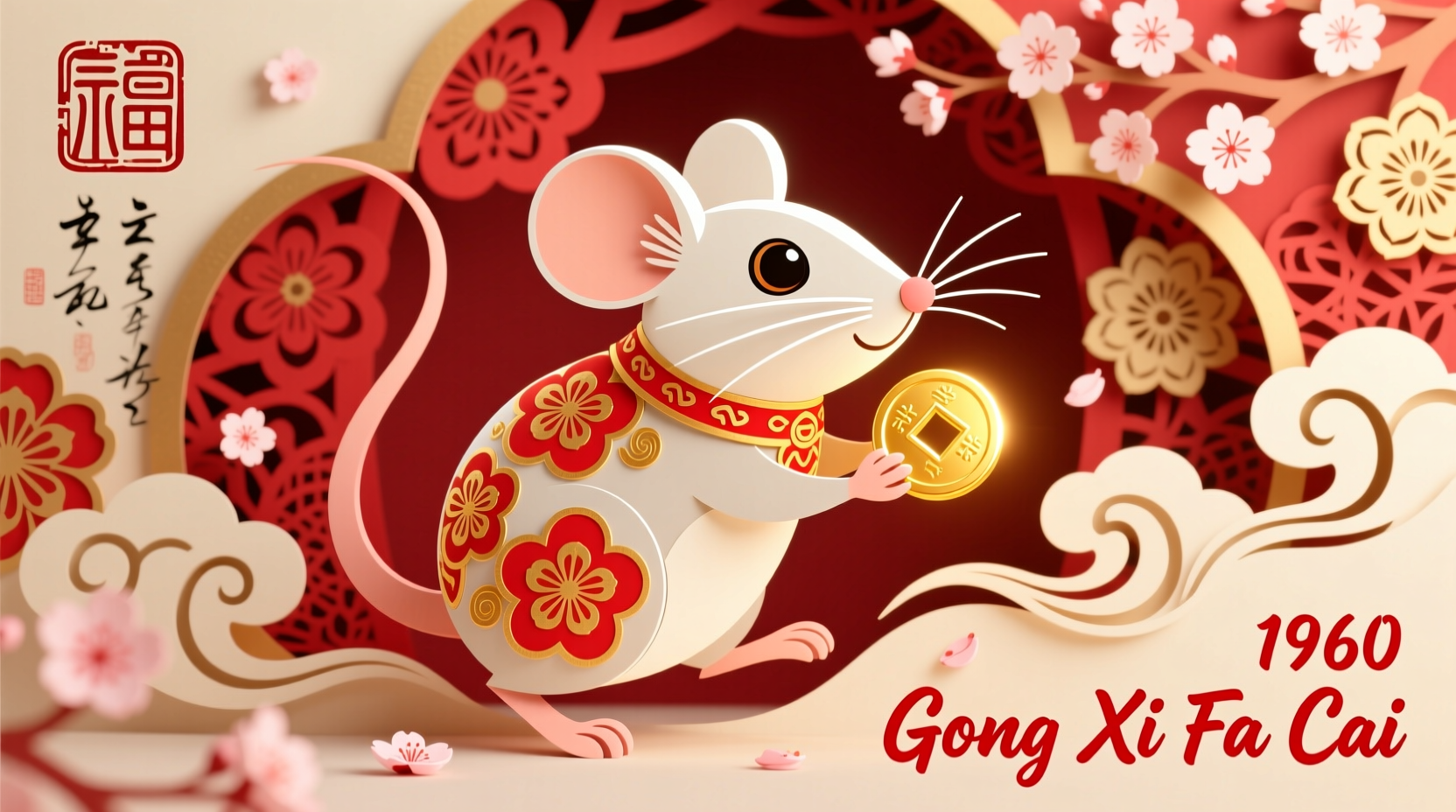 The Chinese New Year Animal for 1960 is the Rat