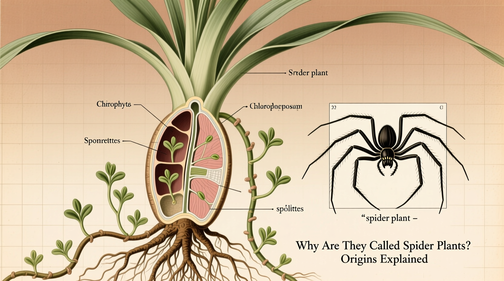 Why Are They Called Spider Plants Uncovering The Names Origins