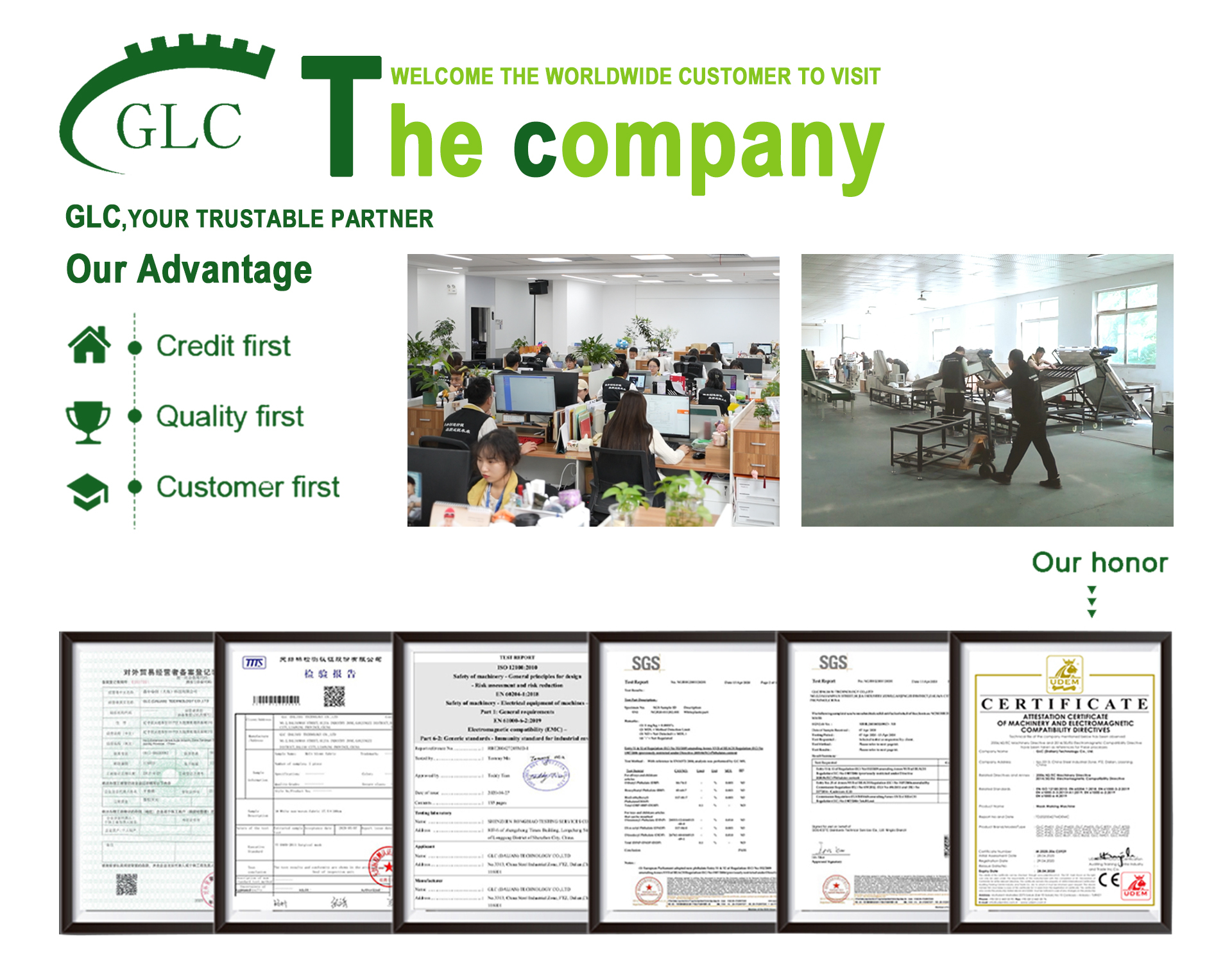 Company Overview - GLC (DALIAN) TECHNOLOGY CO.,LTD