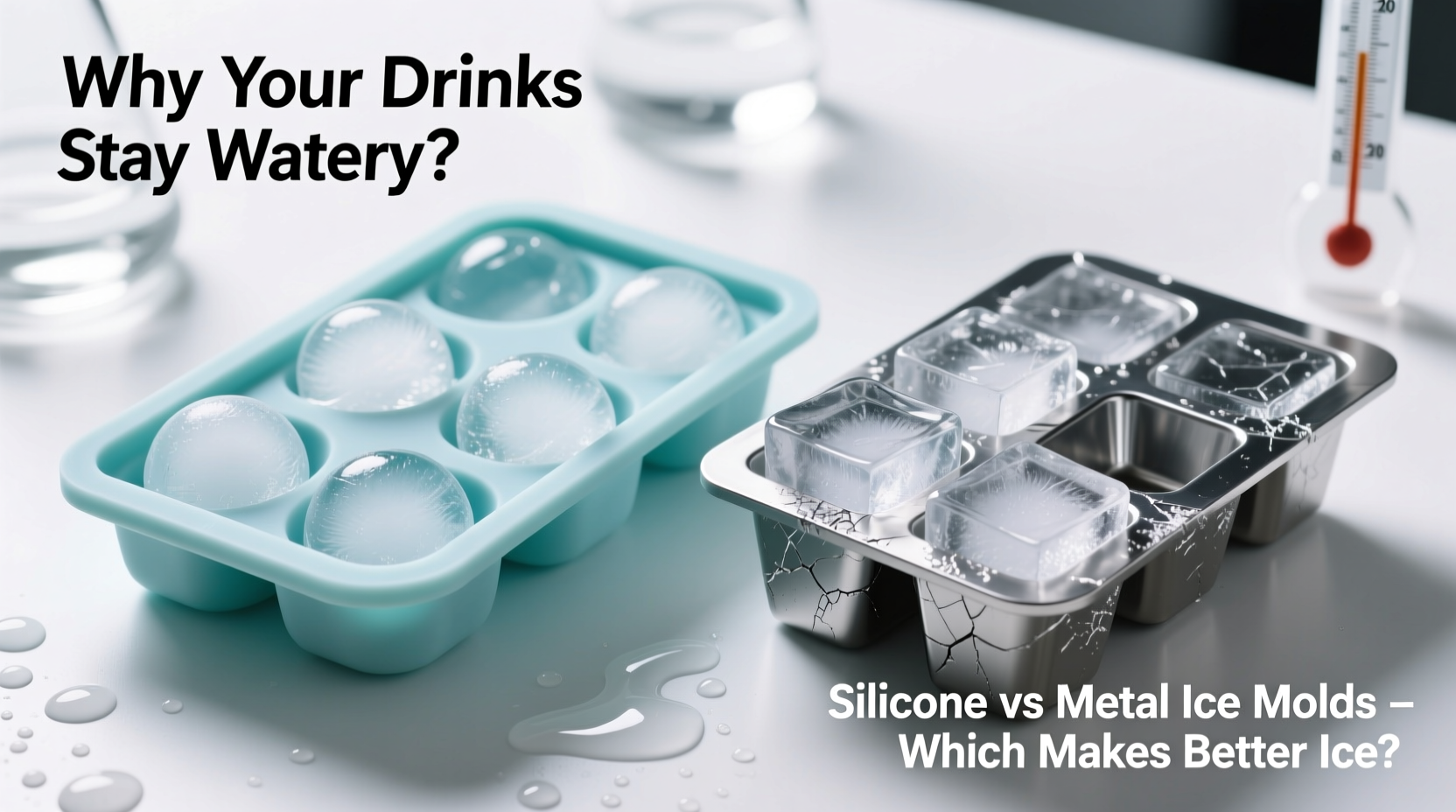 Silicone Vs Metal Ice Molds Which One Actually Makes Better Ice And Why ...