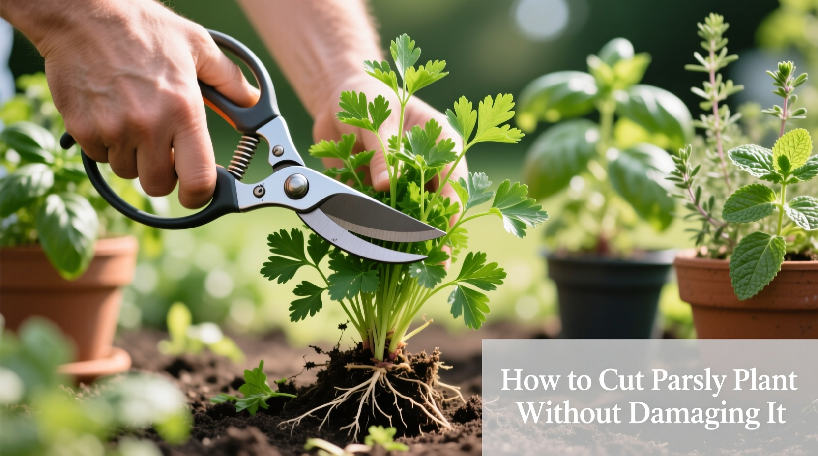 How to Cut Parsley Plant Without Damaging It
