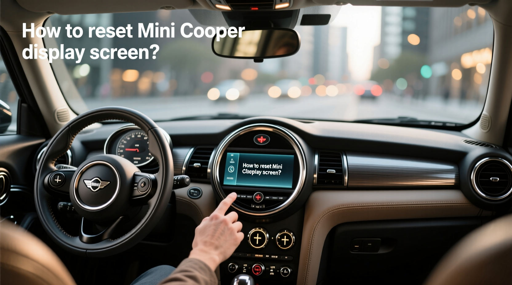 How to choose mini cooper lcd dashboard,How to reset mini cooper ...