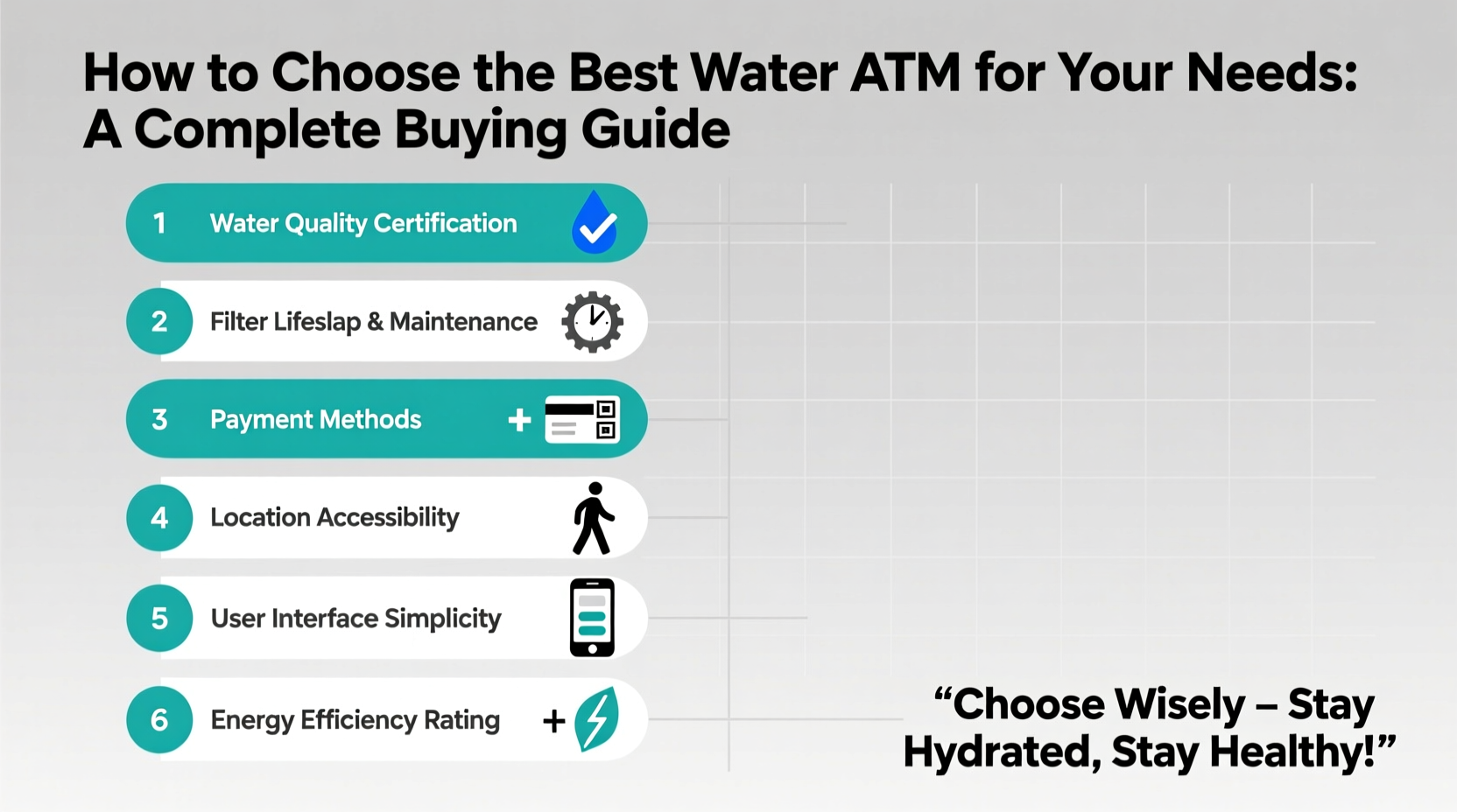 How to Choose the Best Water ATM for Your Needs: A Complete Buying Guide