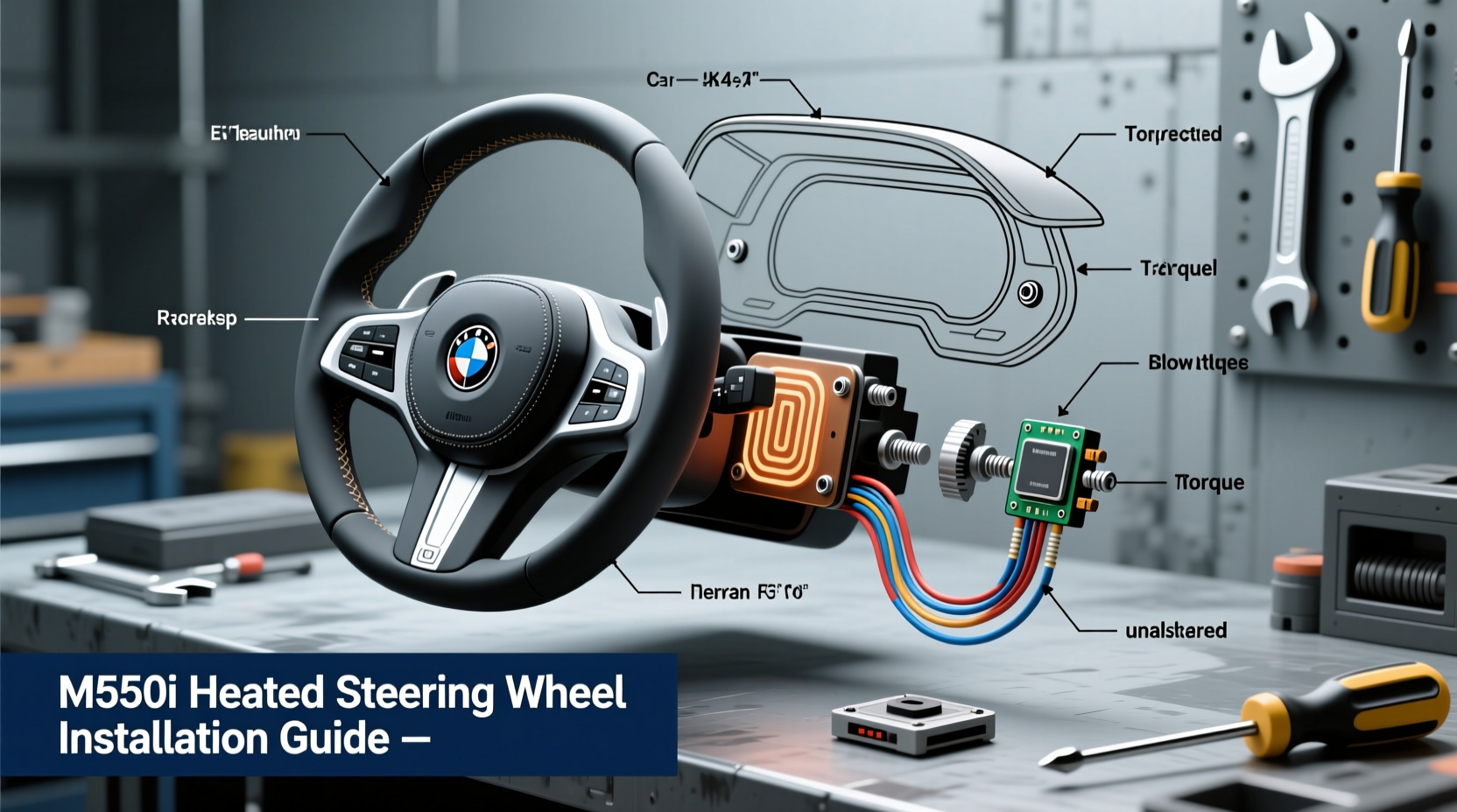 M550i Heated Steering Wheel Installation Guide