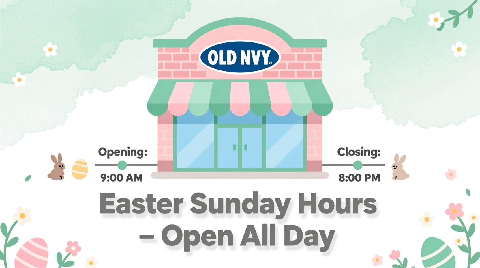 Is Old Navy Open On Easter 2023