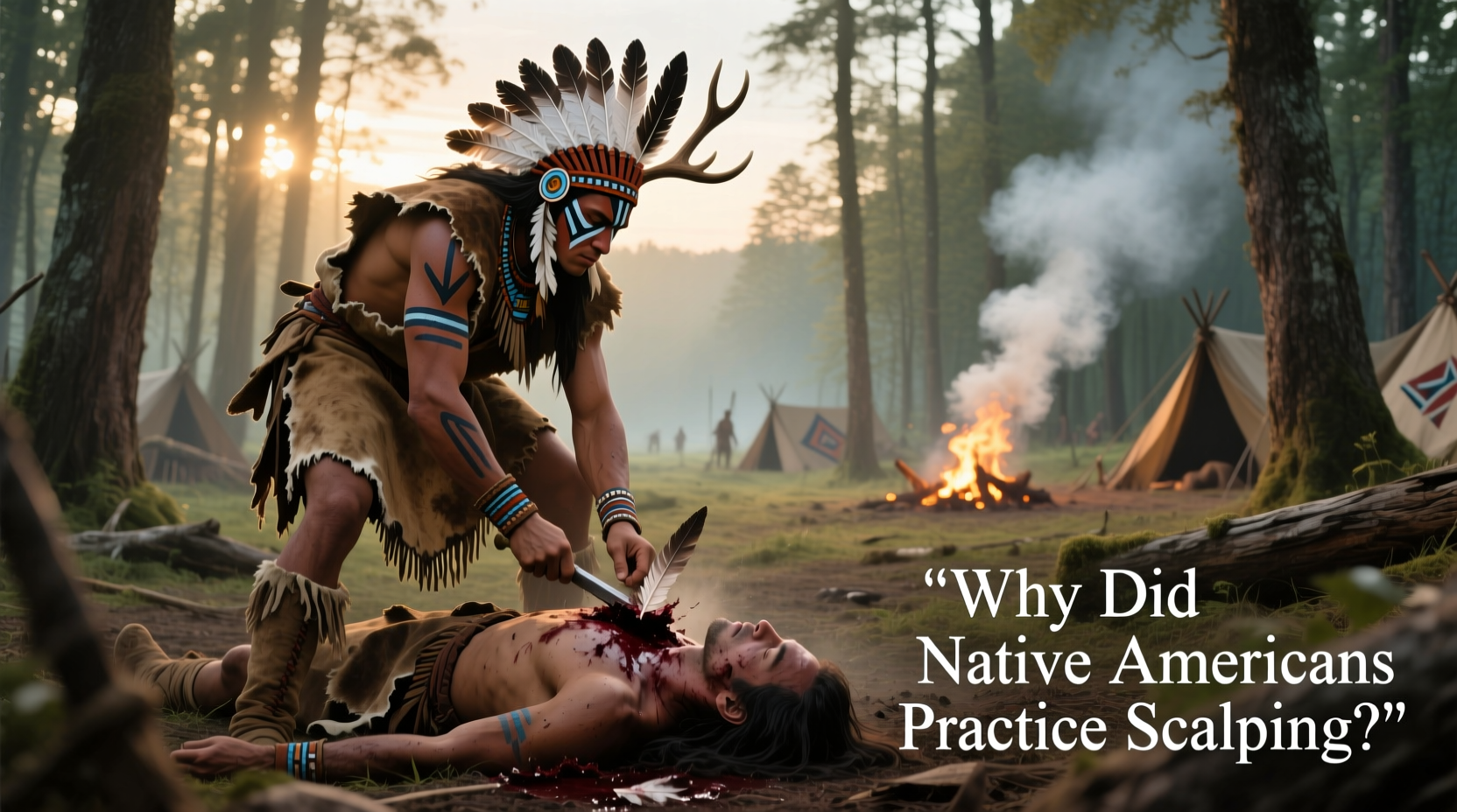 Why Did Native Americans Practice Scalping History Reasons