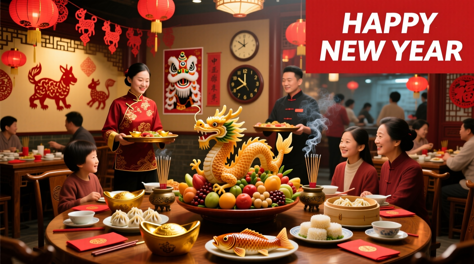 Do Chinese Restaurants Serve Special Items for Chinese New Year?