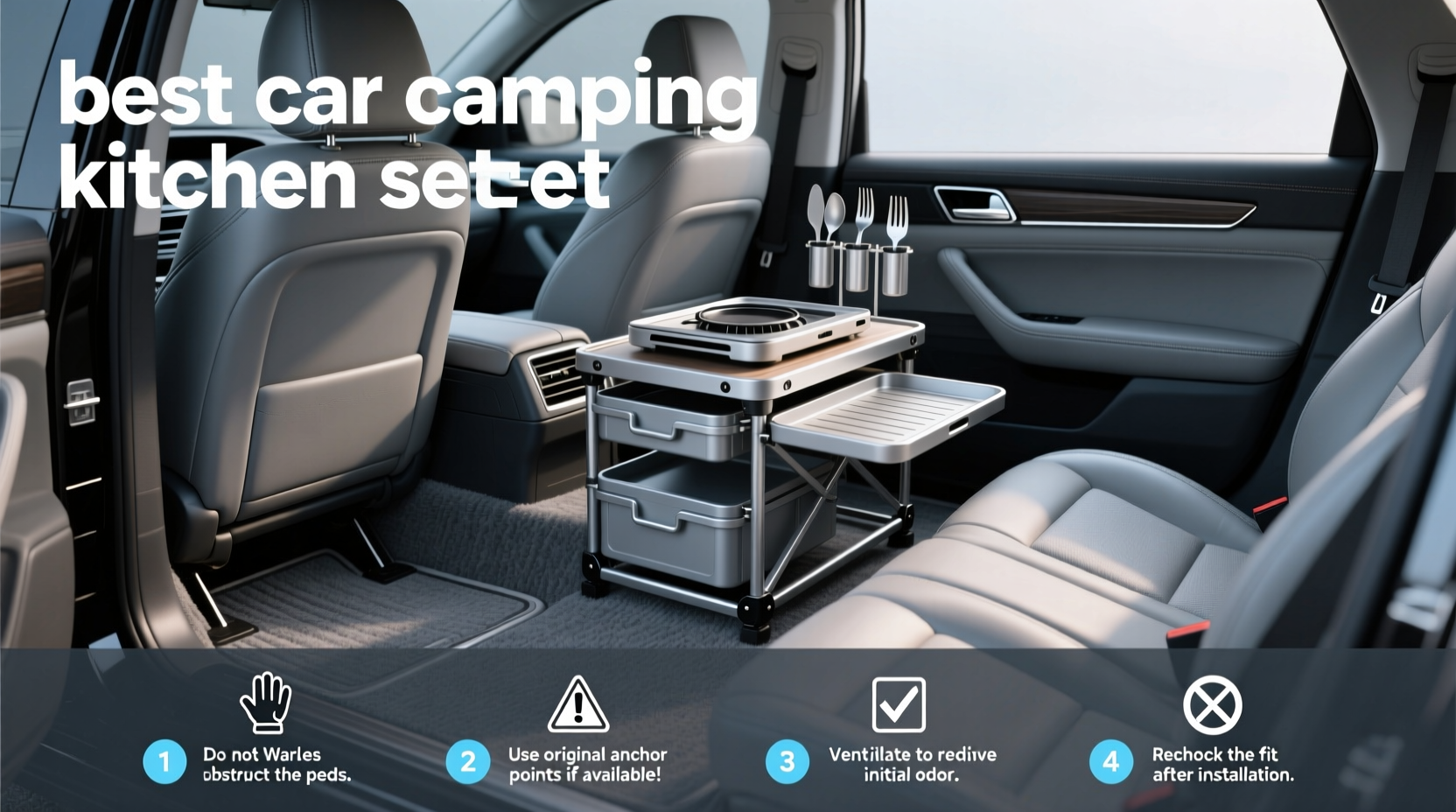 How to Choose Car Camping Kitchen Organization: Buying Guide