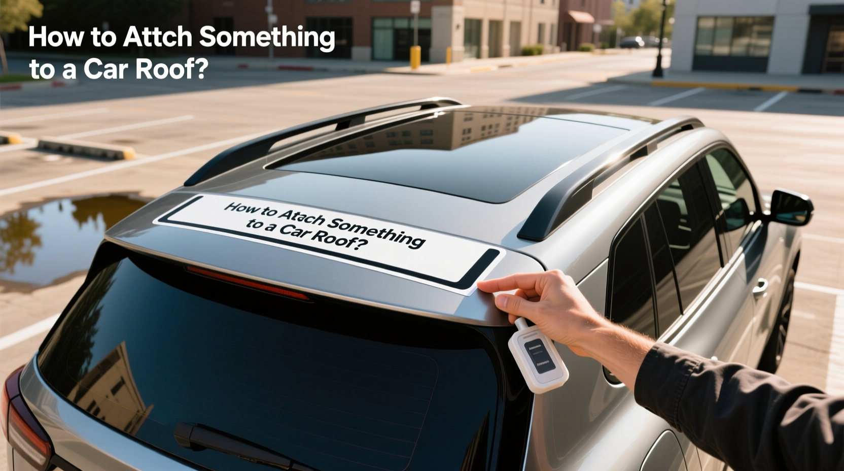 how to choose car roof sticker,How to attach something to a car roof?
