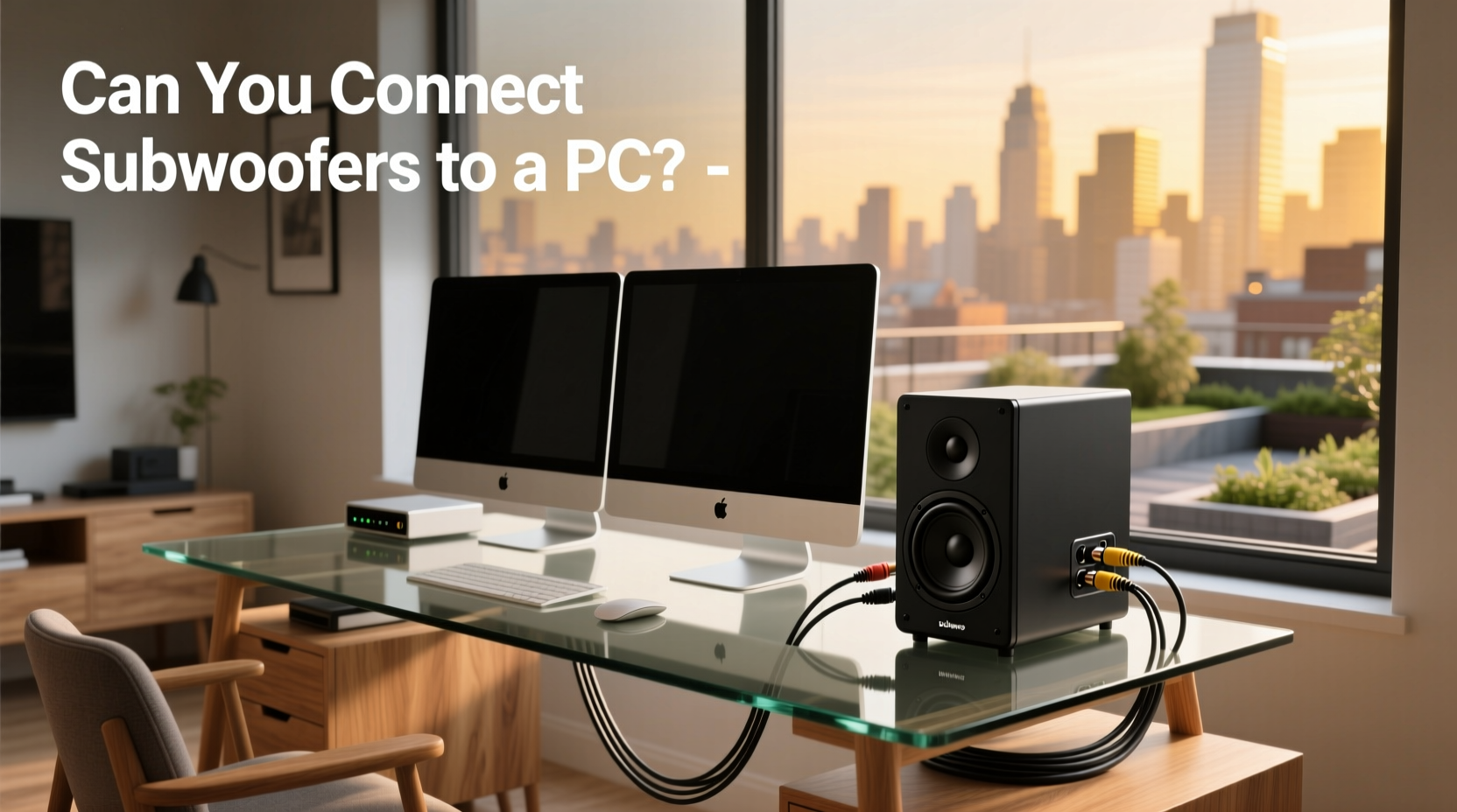 How to Connect a Subwoofer to a PC: A Practical Guide