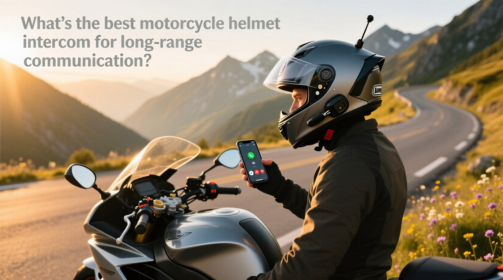 Motorcycle Helmet Intercom Guide: How to Choose for Long Range