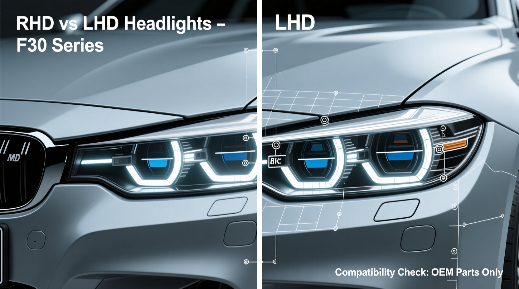 F30 RHD vs LHD Headlights: Key Differences & Compatibility