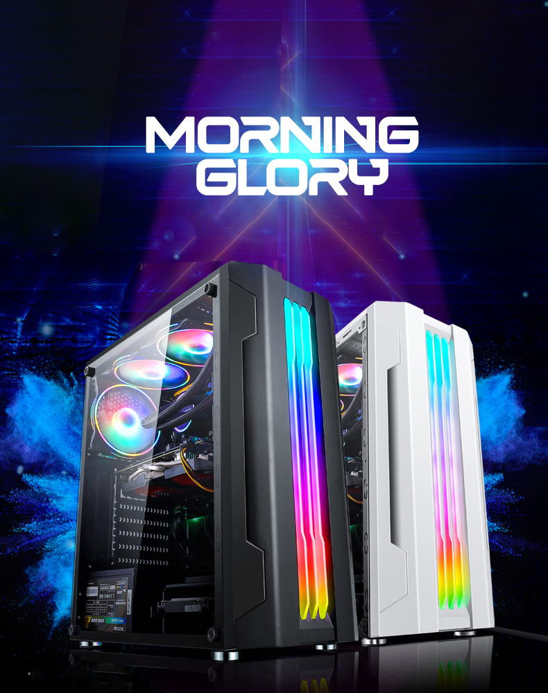 RUIX TWILIGHT WHITE GAMING CASING - Nexcom Computers