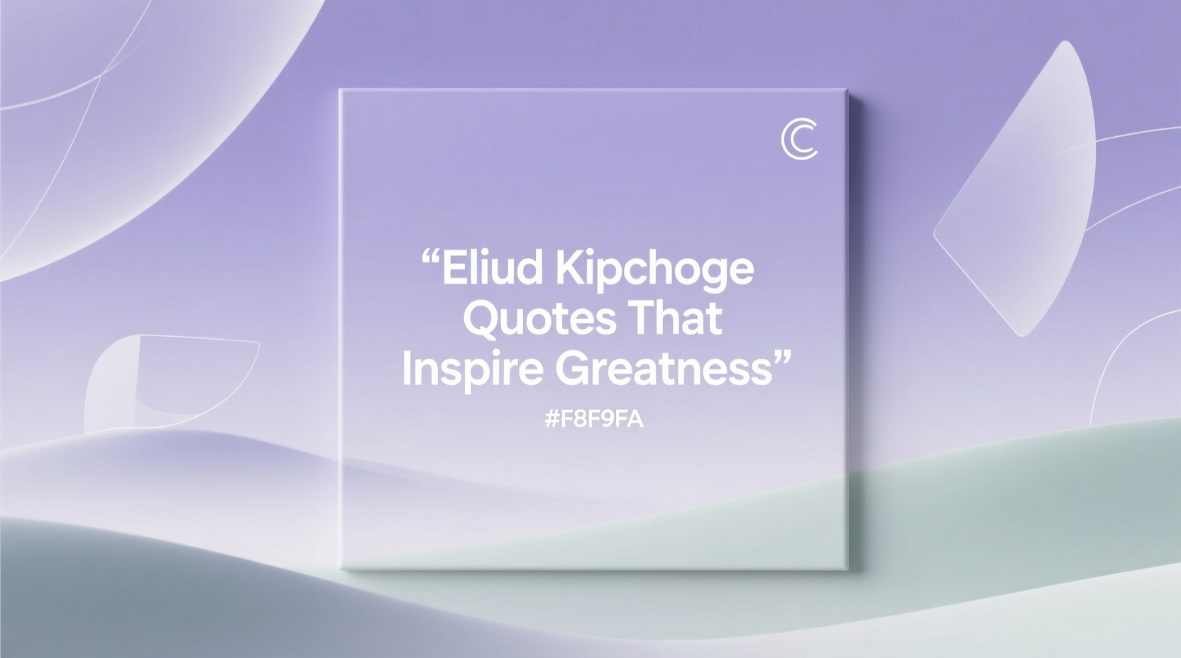 Eliud Kipchoge Quotes That Inspire Greatness