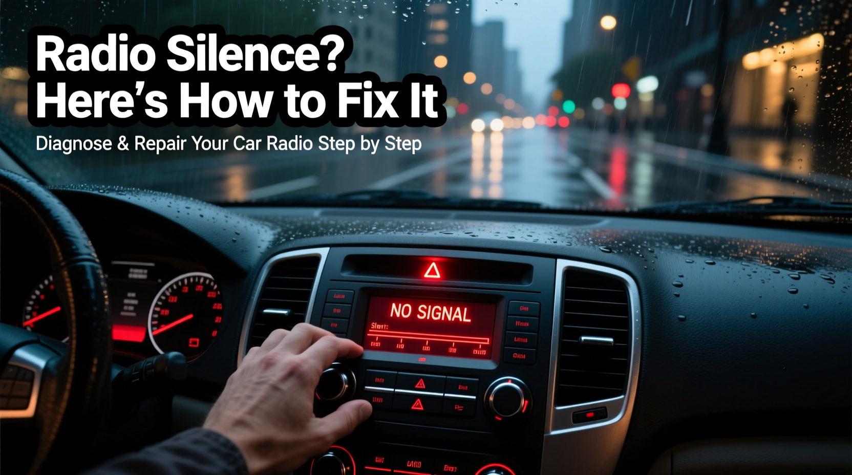 Radio Silence Why Your Car Radio Isnt Working How To Fix It