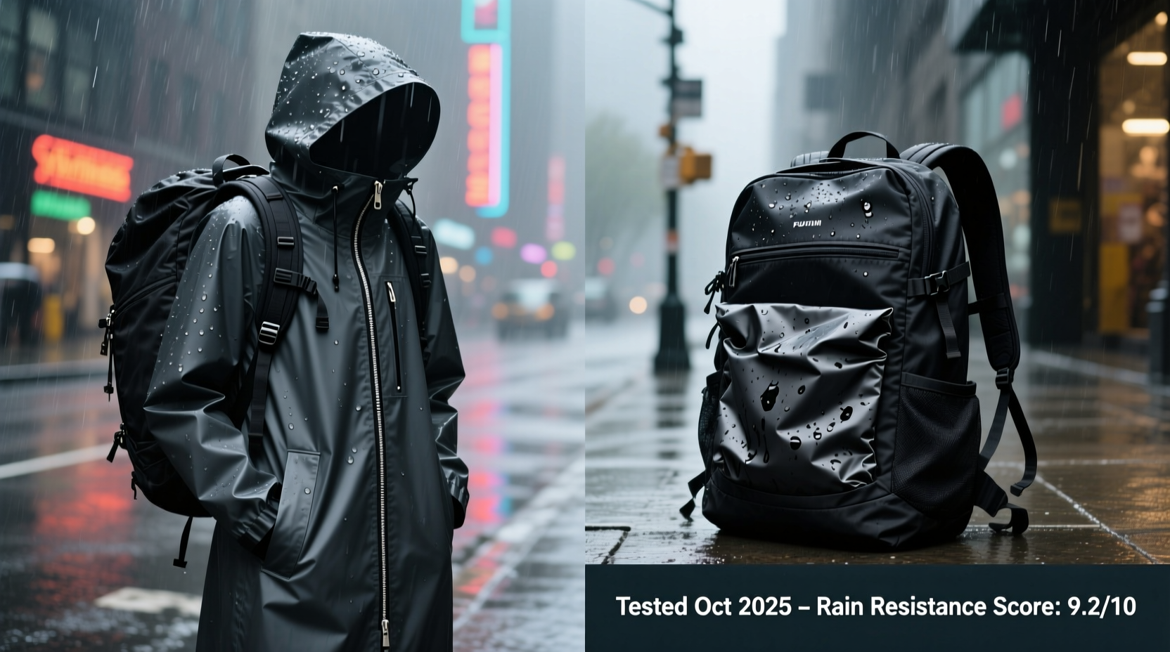 Raincoat With Built In Backpack Cover Vs Separate Cover Which One ...